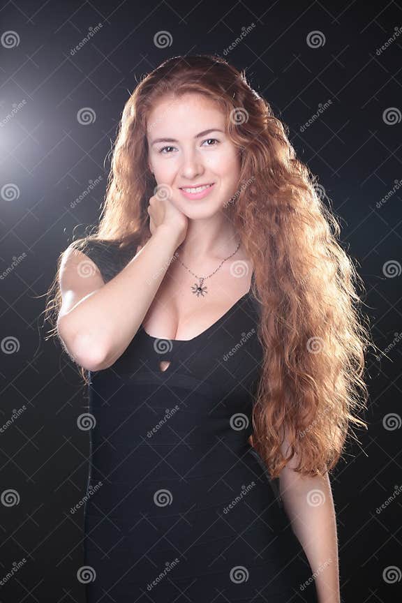Pretty woman modeling stock photo. Image of fashion, gorgeous - 52642062