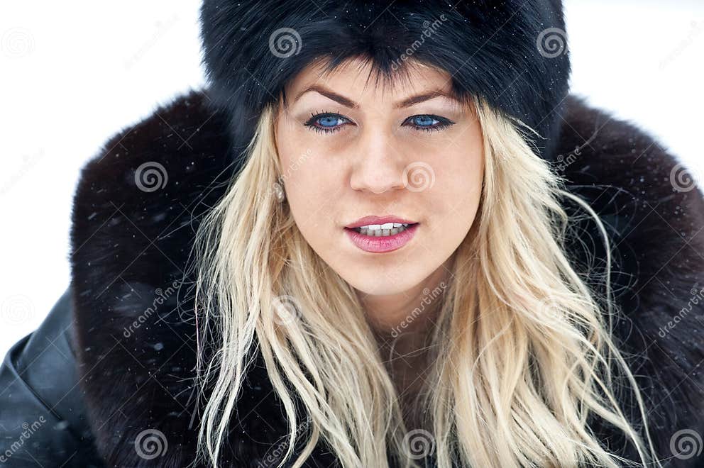 Pretty Woman Portrait Outdoor Stock Image Image Of Face Cheerful
