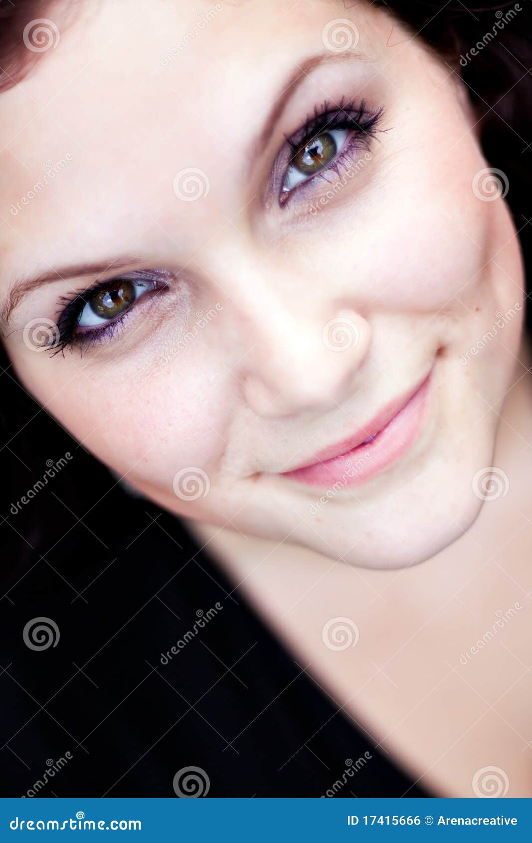 Pretty Woman Smiling stock photo. Image of confidence - 17415666