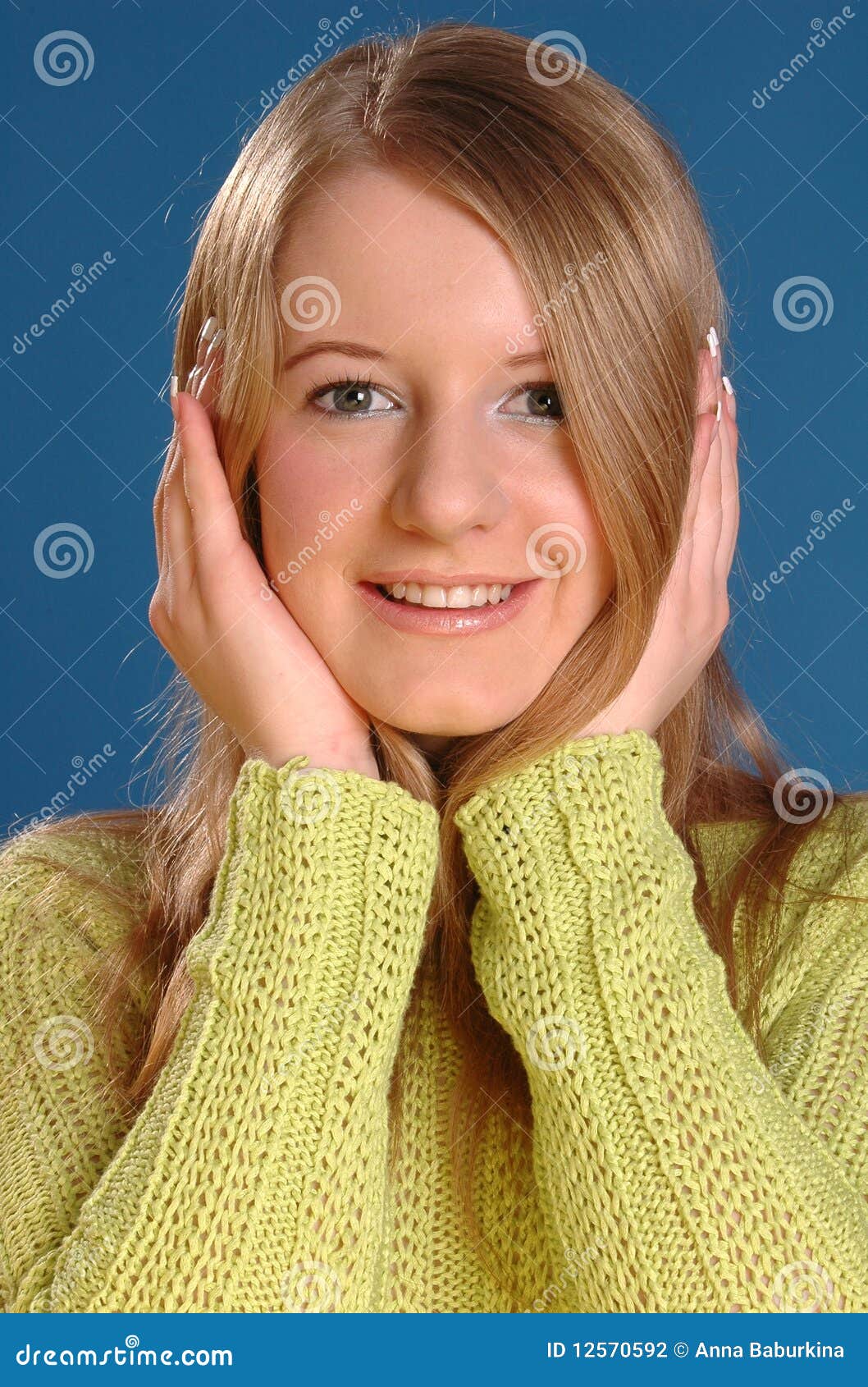 Pretty women stock photo. Image of delicate, people, hands - 12570592