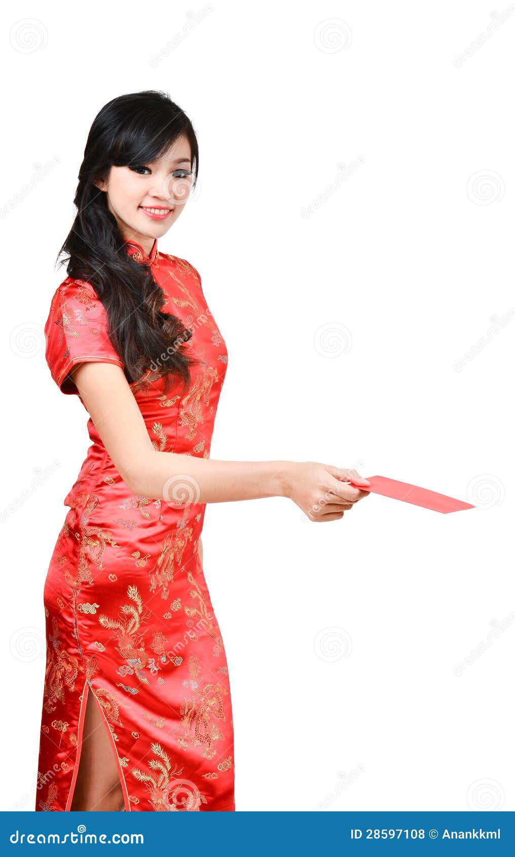 Pretty Women with Cheongsam Stock Photo - Image of holiday, china: 28597108