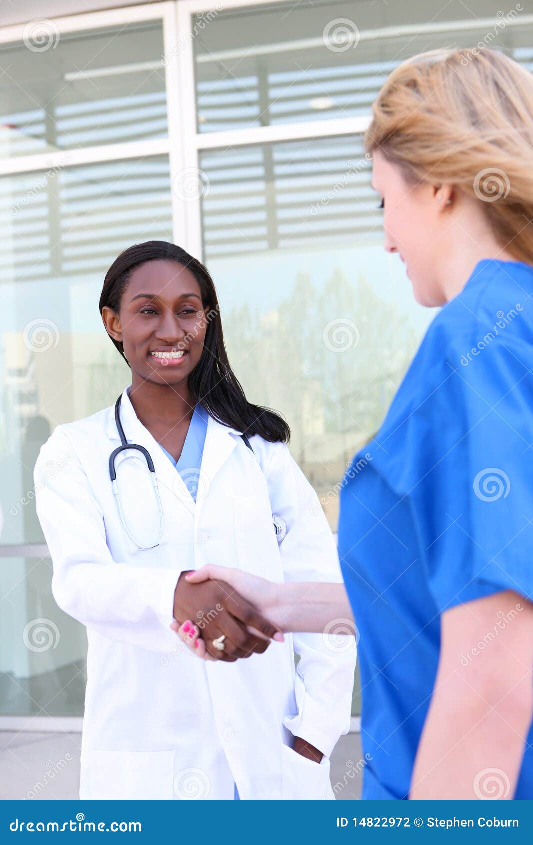 Pretty Women Medical Team stock photo. Image of laboratory - 14822972