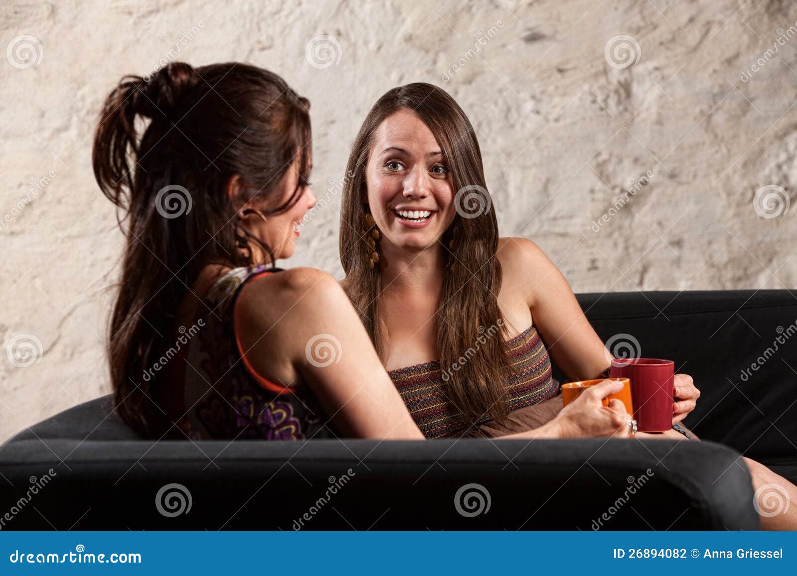 Pretty Women Talking stock photo. Image of girlfriend - 26894082