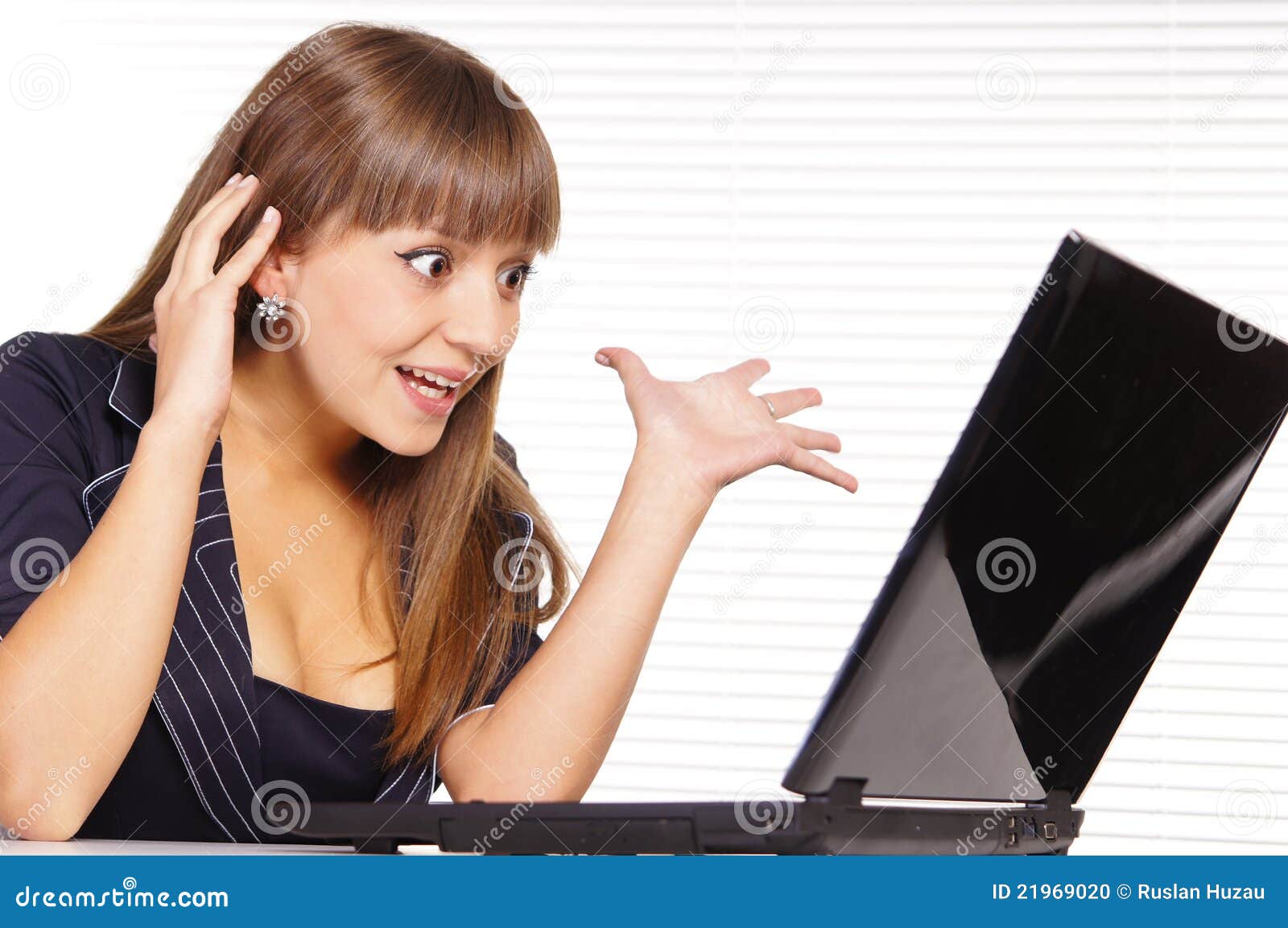 Pretty worker portrait stock photo. Image of individuality - 21969020