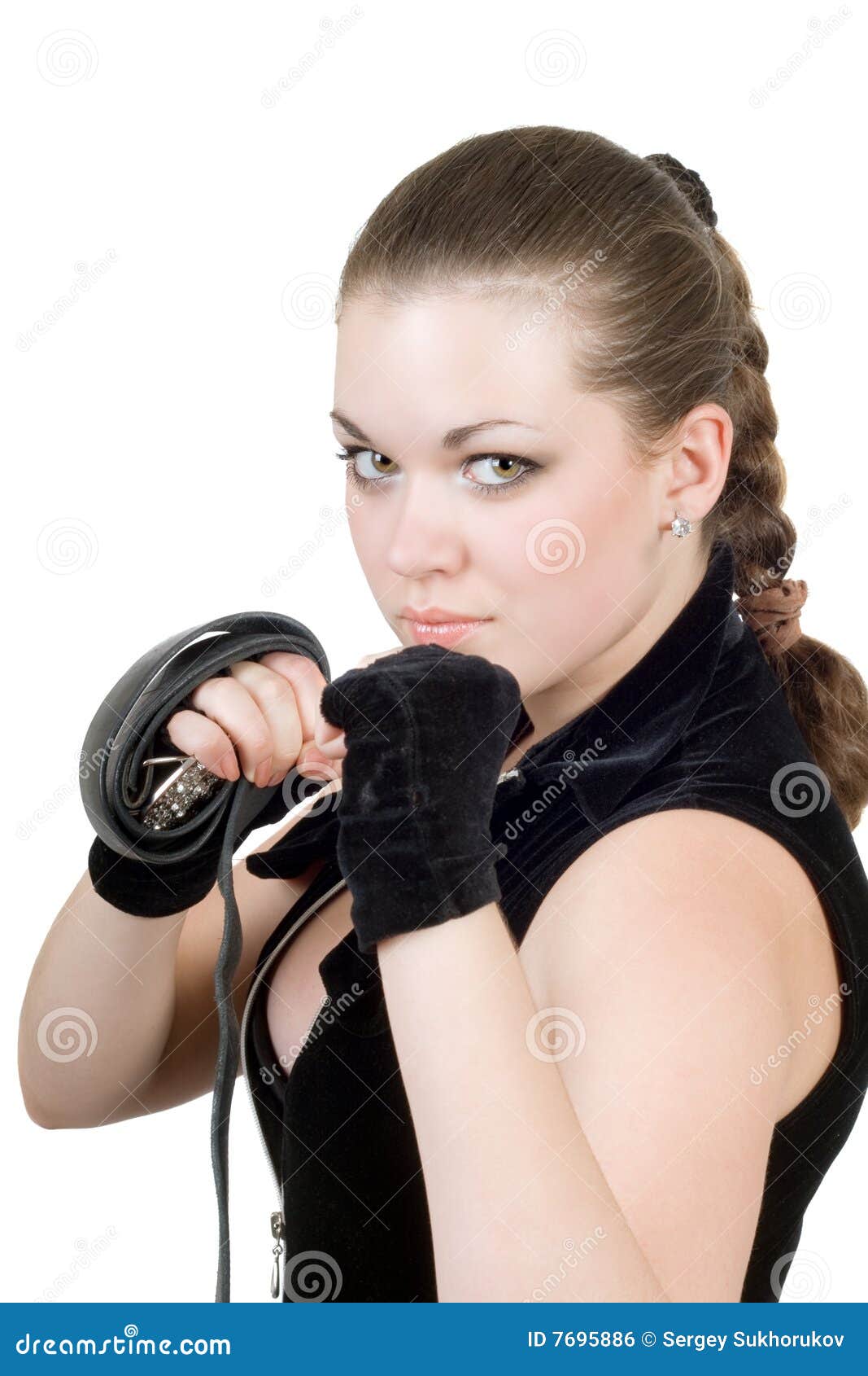 Pretty young angry woman stock photo. Image of young, furious - 7695886