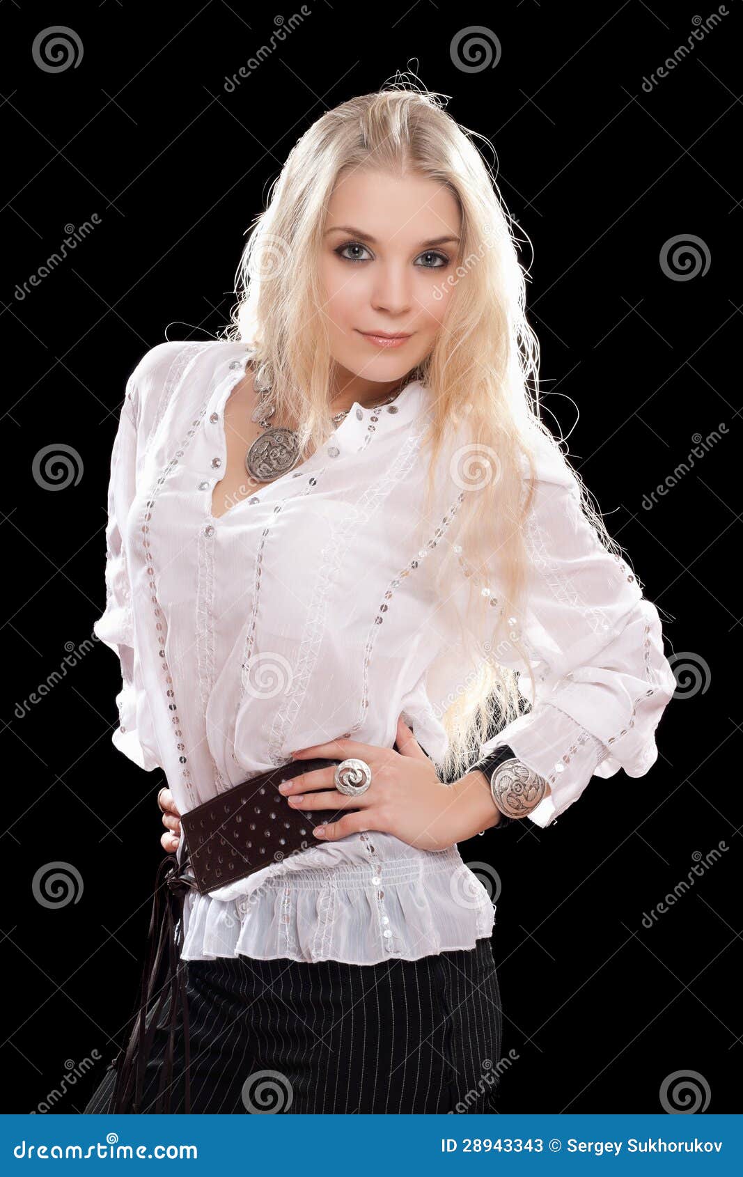 Pretty Young Blonde in White Shirt Stock Image - Image of elegance ... Pretty Young Blonde in White Shirt Stock Image - Image of elegance ...