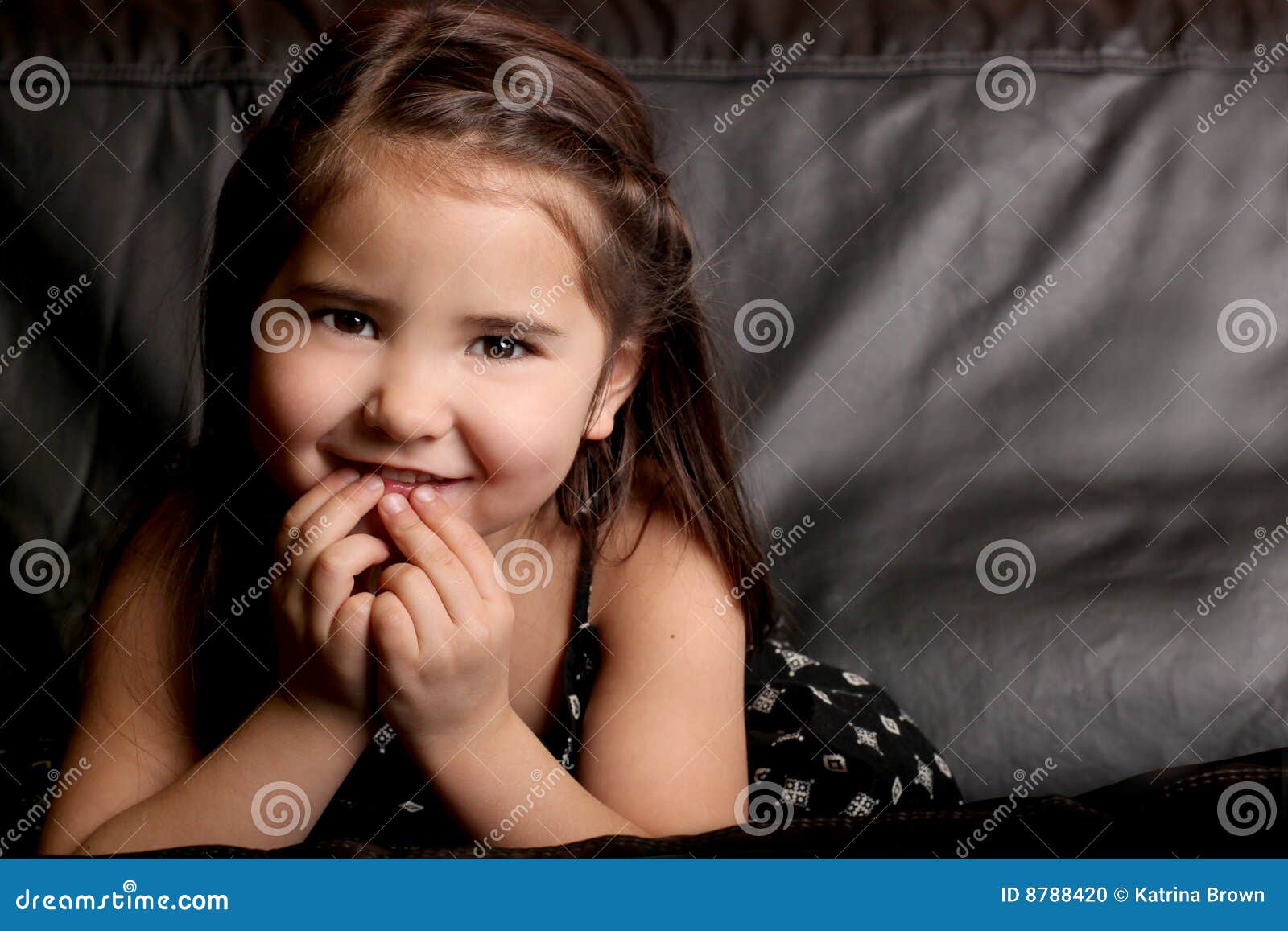 Pretty Young Kid Smiling stock photo. Image of cheerful - 8788420