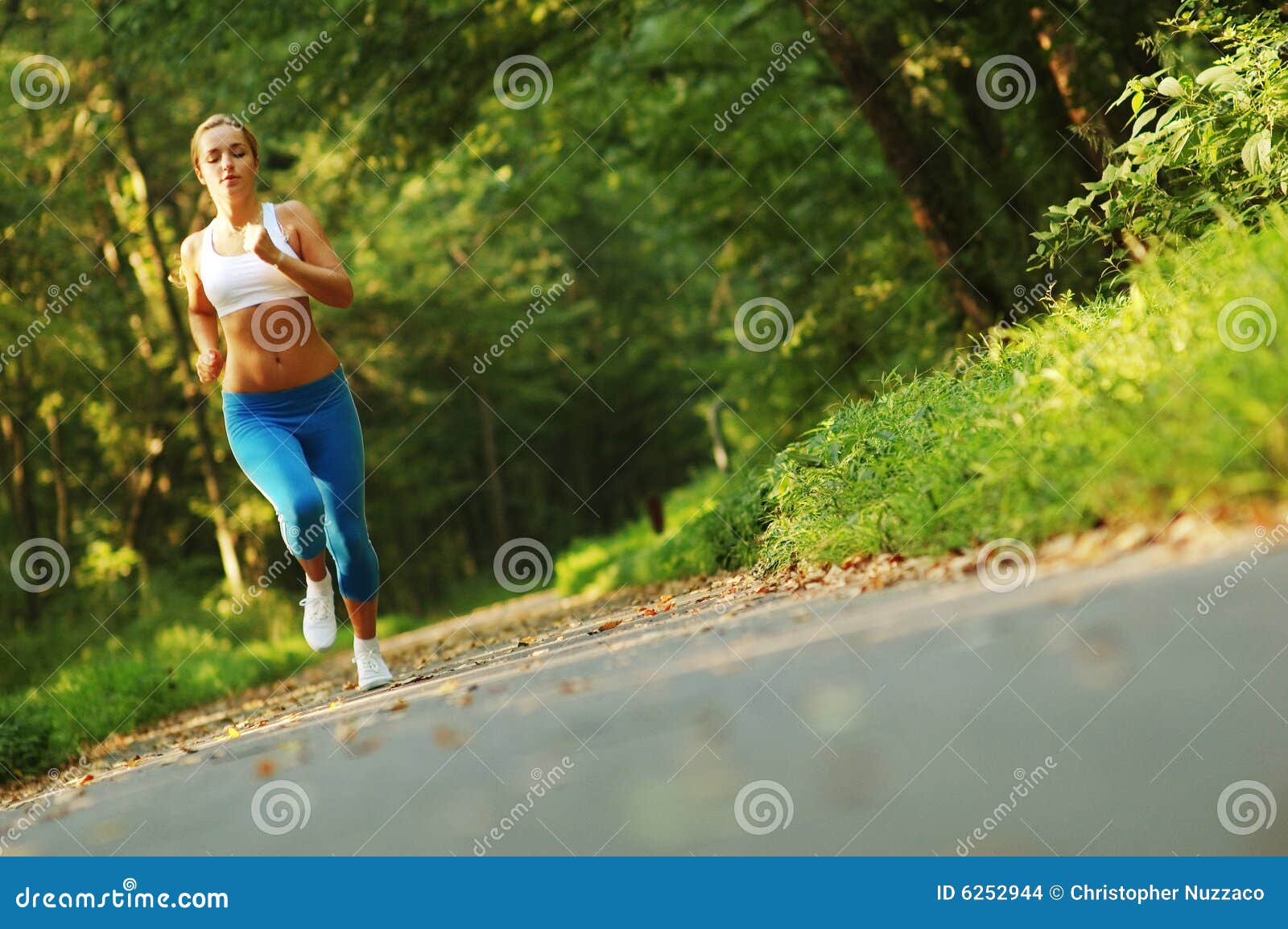 Pretty Young Runner stock photo. Image of outdoor, beautiful - 6252944