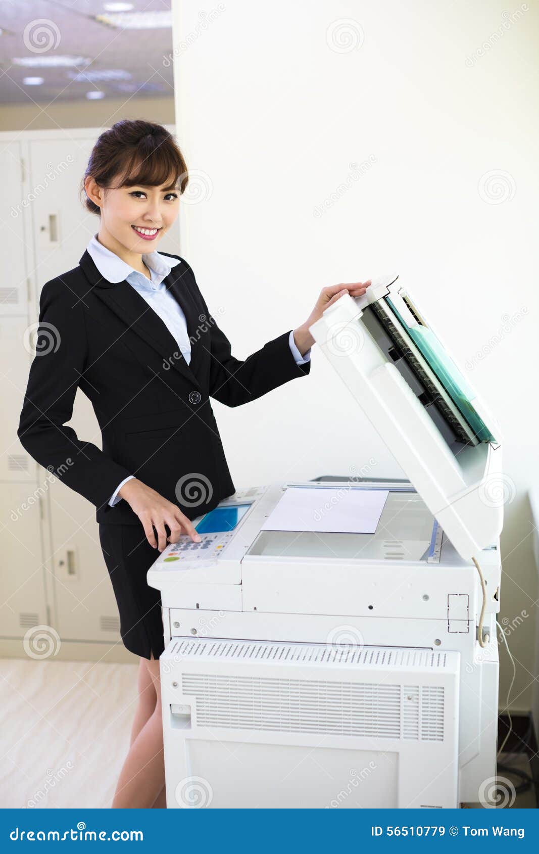 Young Secretary Talking To Her Boss In The Office Royalty-Free Stock ...