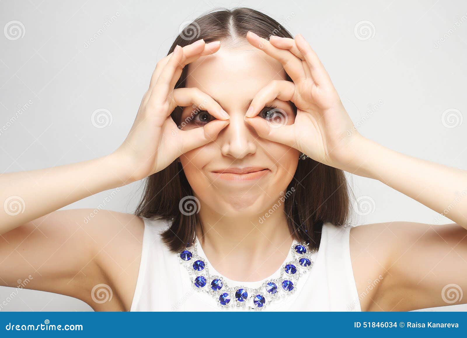 Pretty young woman stock photo. Image of open, human - 51846034