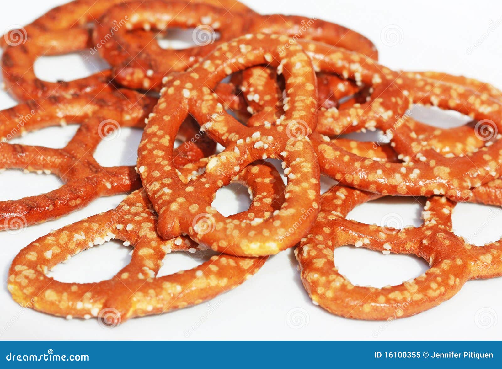 Pretzel stock image. Image of crunchy, light, starch - 16100355