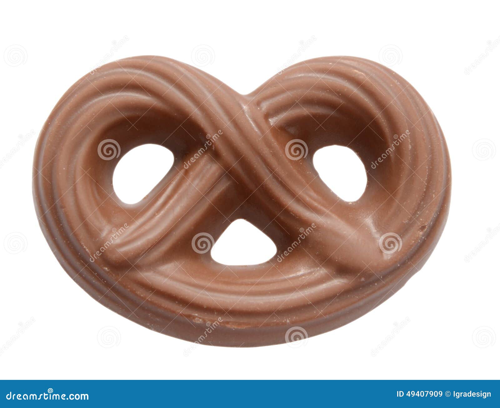 Pretzel chocolate stock image. Image of candy, tradition - 49407909