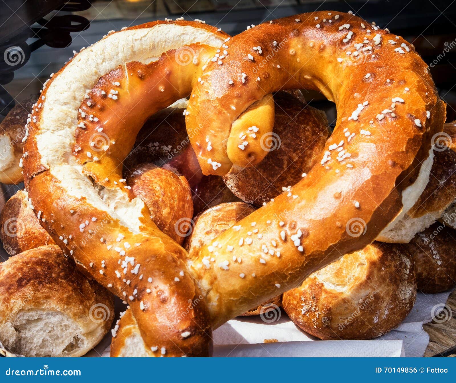 Pretzel stock photo. Image of outdoors, culture, baked - 70149856