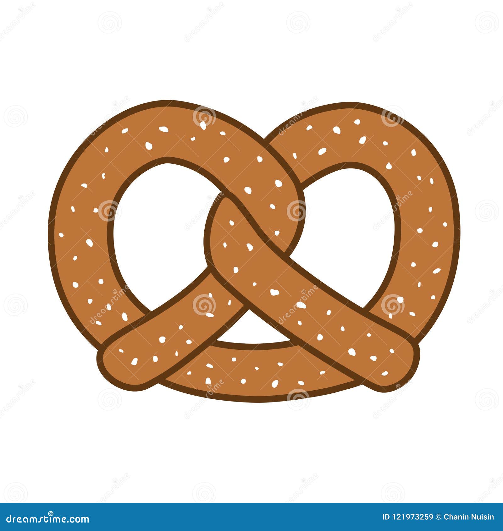 Pretzel Icon, Simple Style Vector Illustration | CartoonDealer.com ... Pretzel Icon, Simple Style Vector Illustration | CartoonDealer.com ...