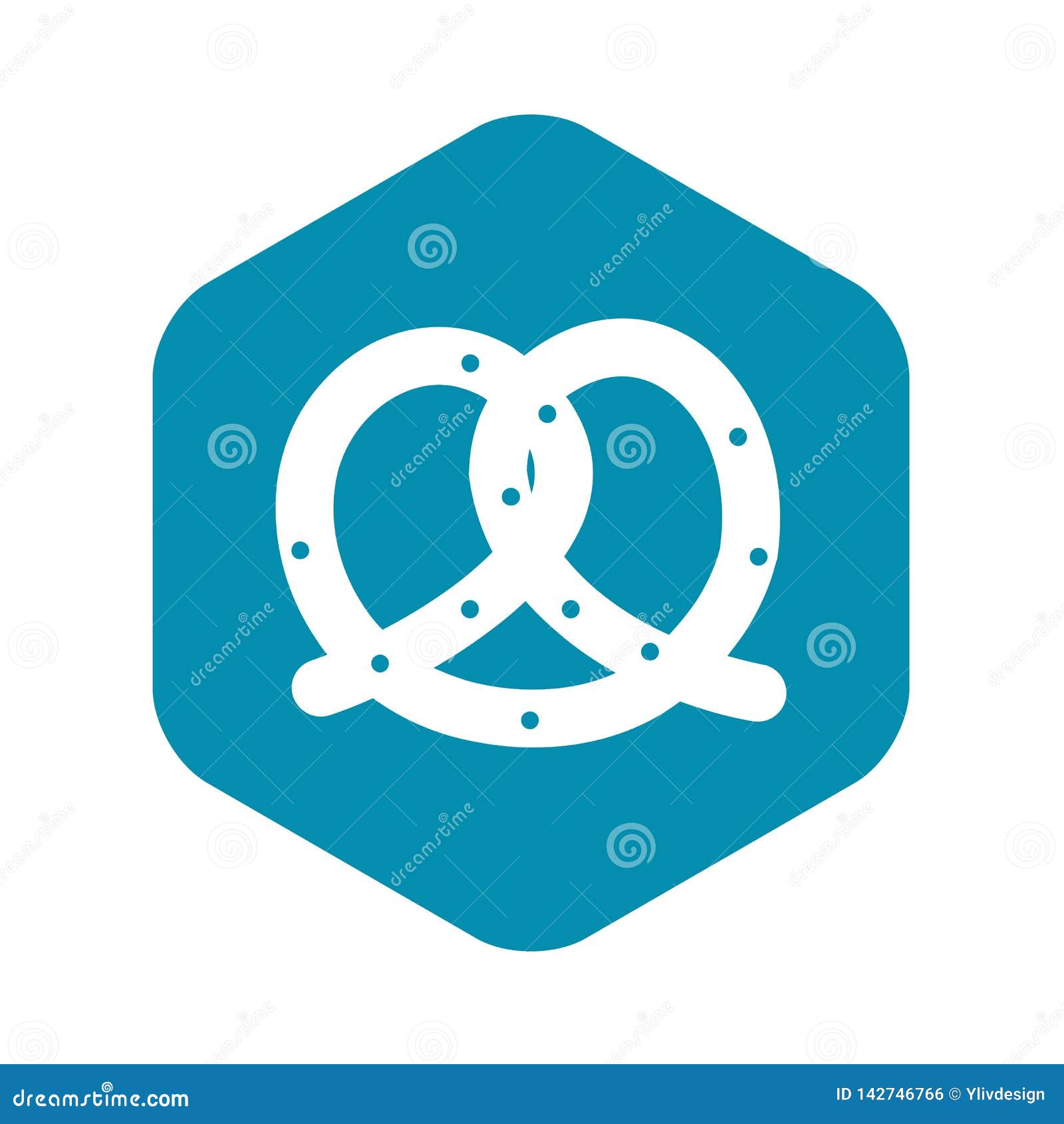 Pretzel icon, simple style stock vector. Illustration of oktoberfest ... Pretzel icon, simple style stock vector. Illustration of oktoberfest ...