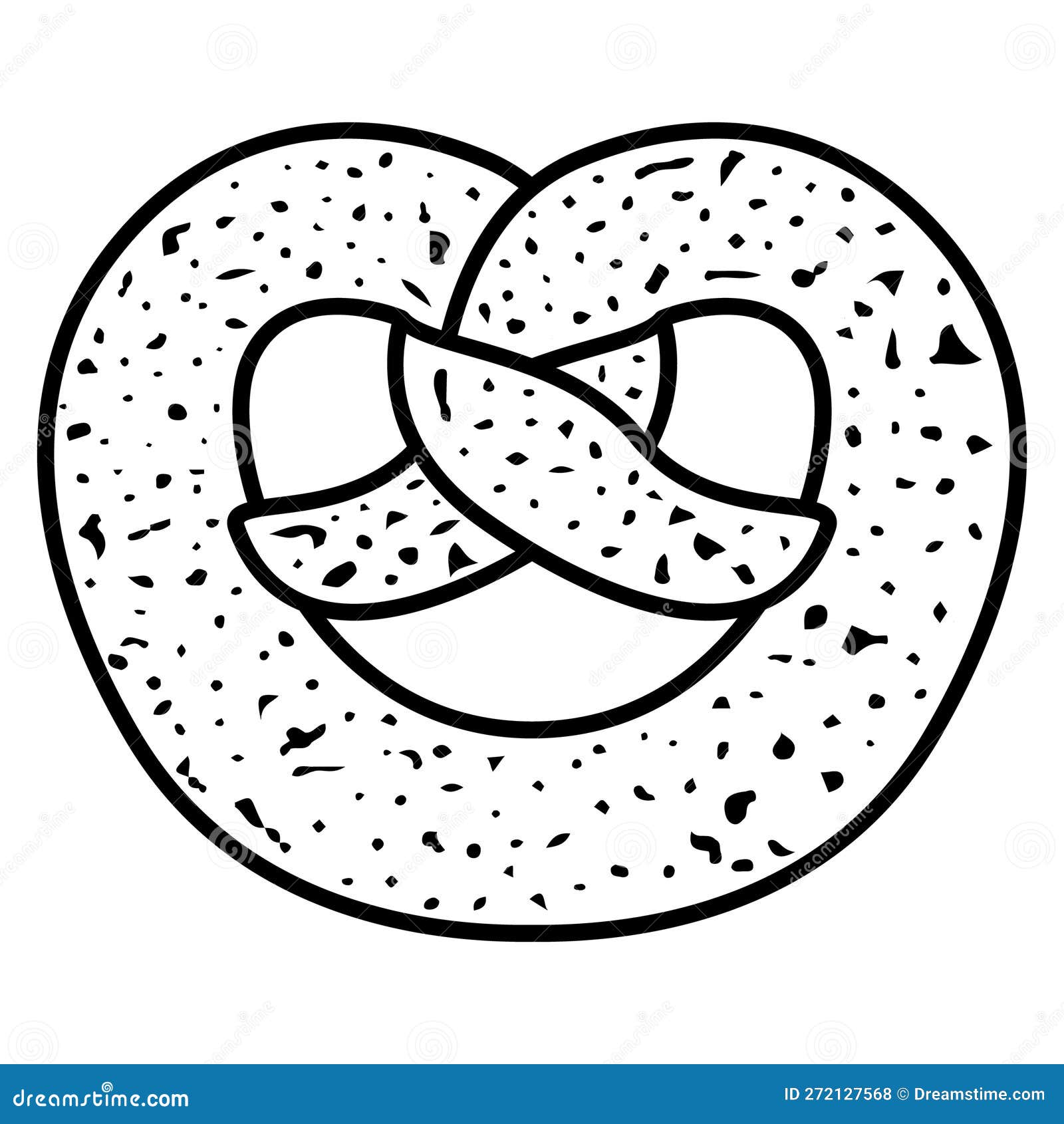 Brezel Icon Vector Illustration | CartoonDealer.com #167565312