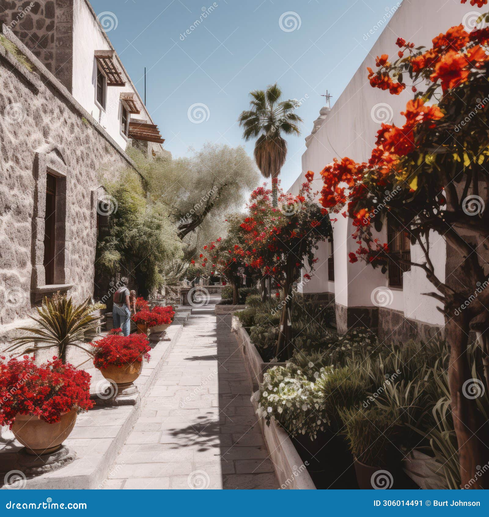 Preu Arequipa Santa Catalina Convent Stock Illustration - Illustration ...