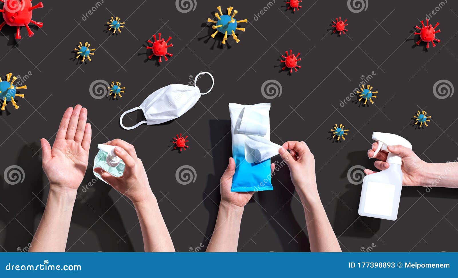 Prevent virus and germs stock image. Image of coronavirus - 177398893