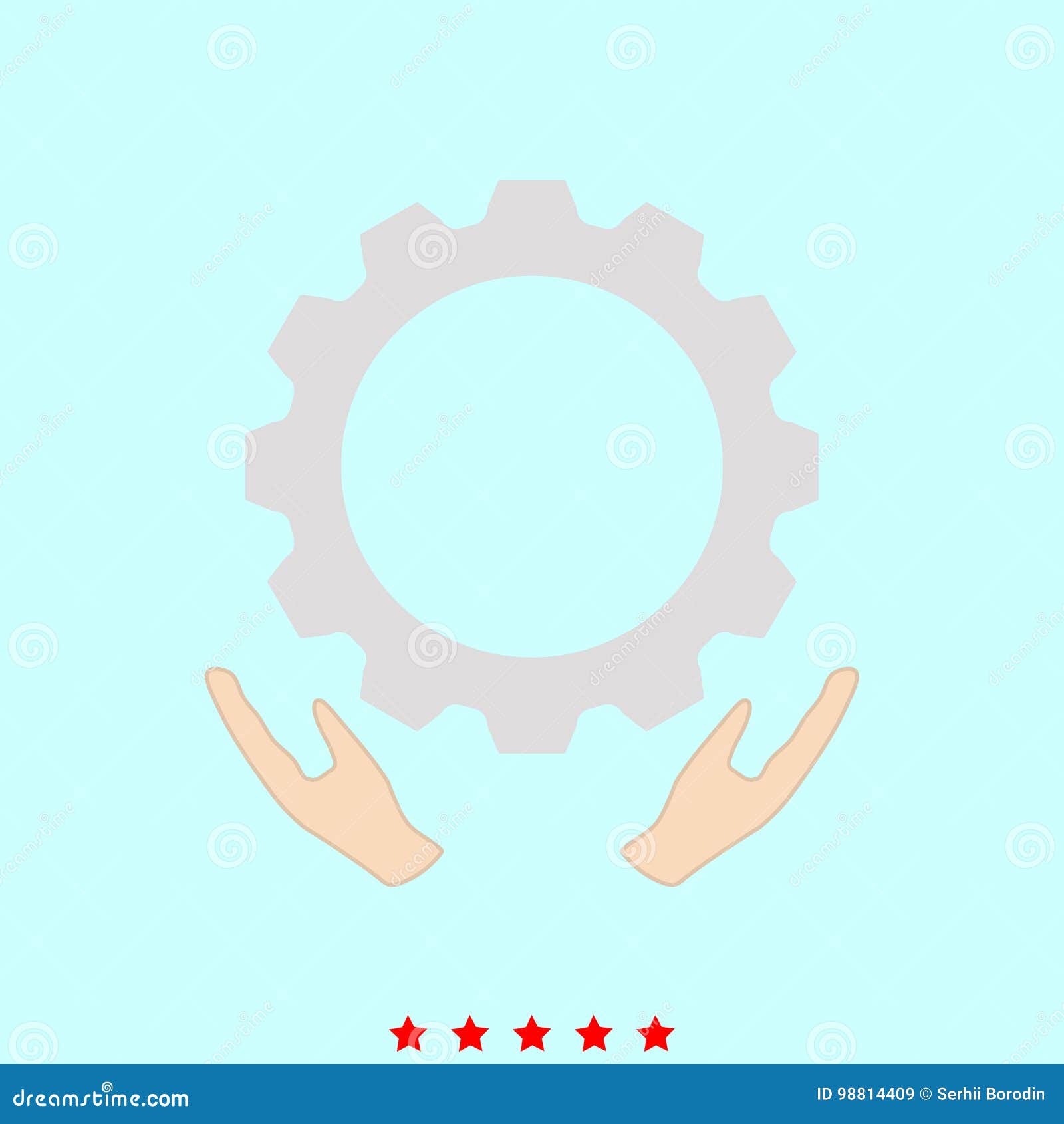 Preventative Maintenance Icon Black Color In Circle Vector Illustration ...