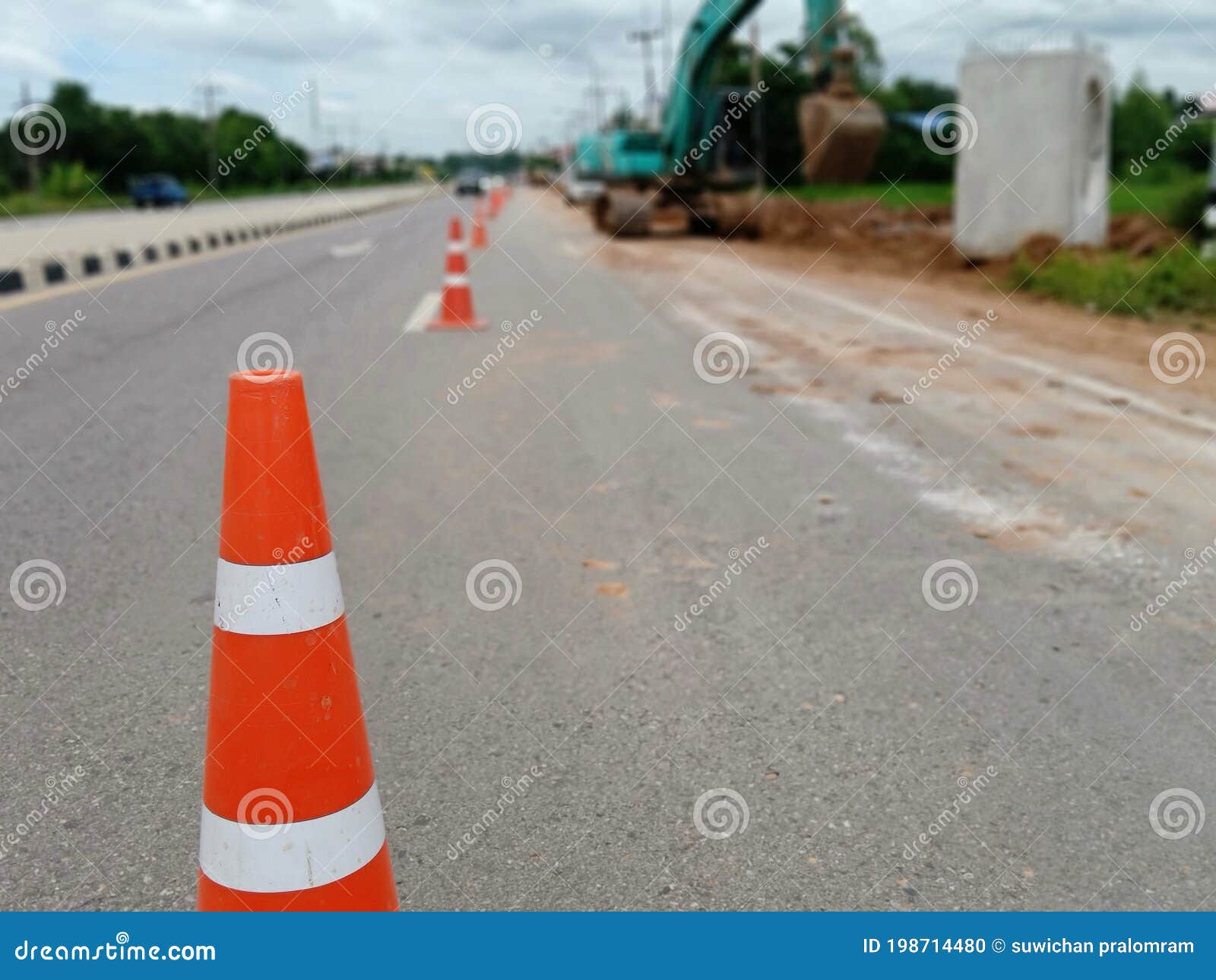 Preventing Hazards at the Construction Site Stock Photo - Image of ...