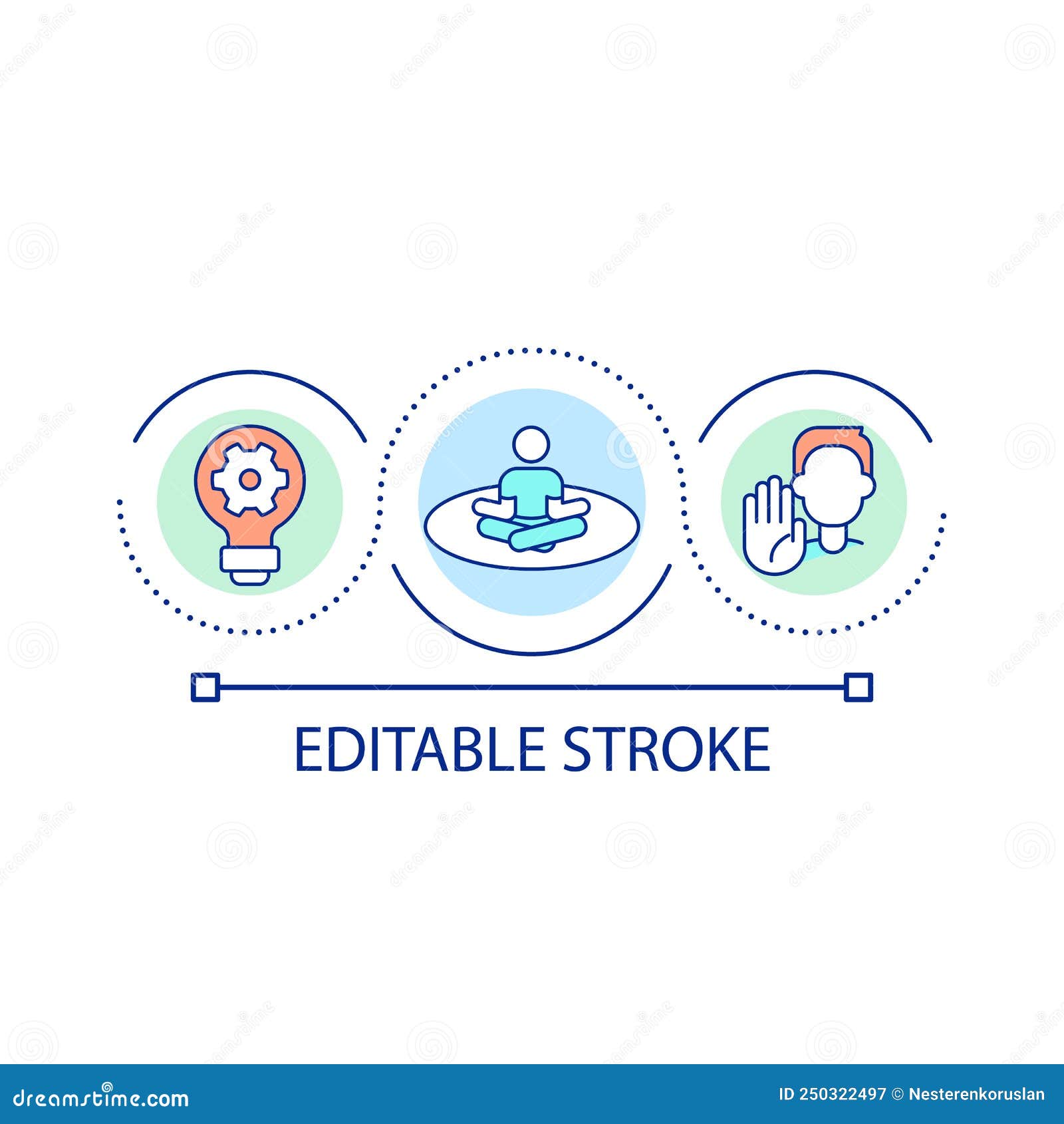 Progress Stagnation Indicator Cartoon Vector | CartoonDealer.com #20618237
