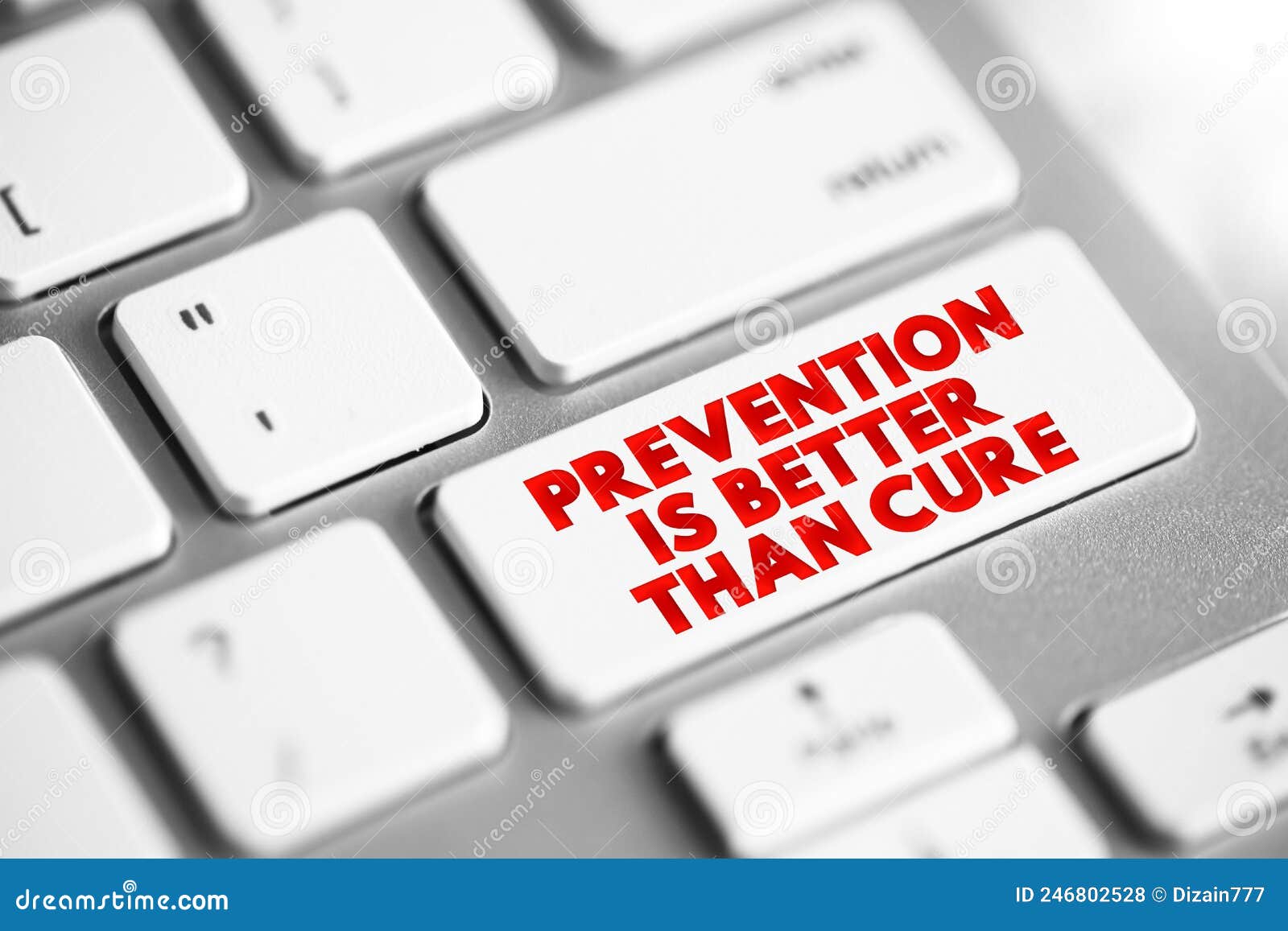 Prevention is Better Than Cure Text Button on Keyboard, Concept ... Prevention is Better Than Cure Text Button on Keyboard, Concept ...