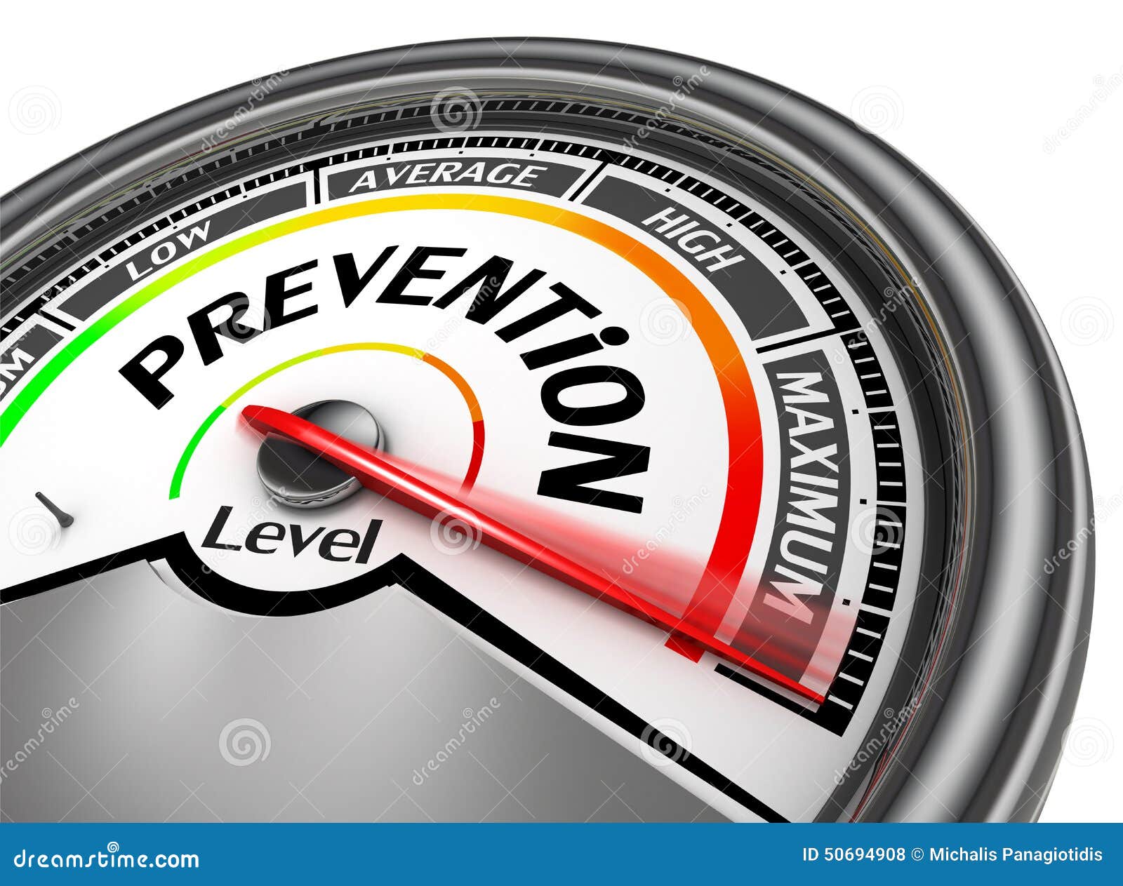 Prevention Health Conceptual Meter Indicate Maximum Stock Photography ...