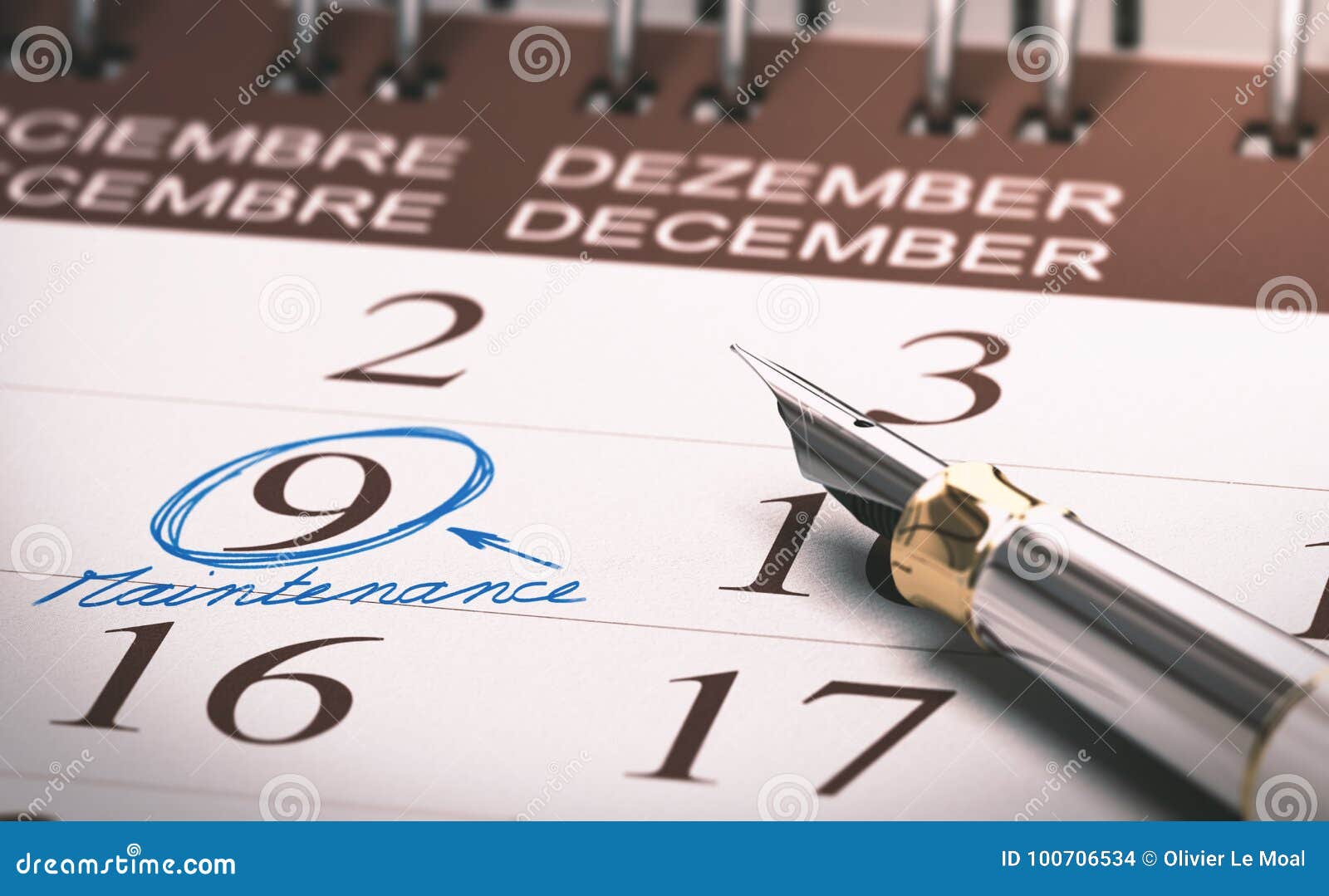 Preventive Maintenance Planned Stock Illustration - Illustration of ...