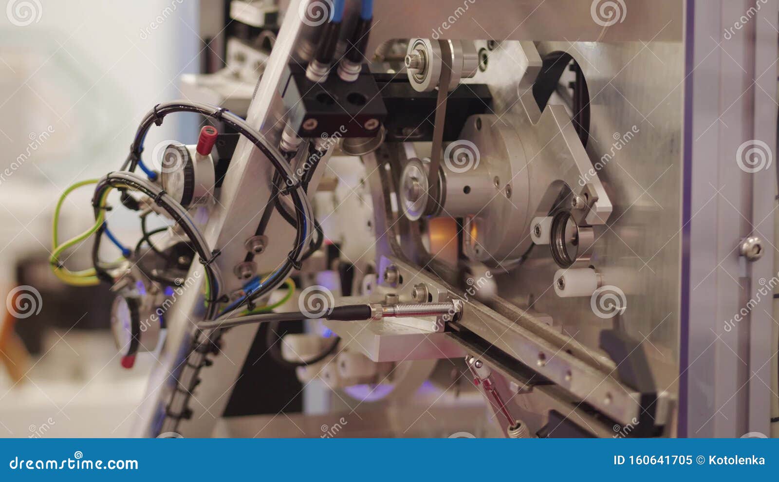 Preventive Multi-filter Technology Testing Details Diameter Stock Video ...