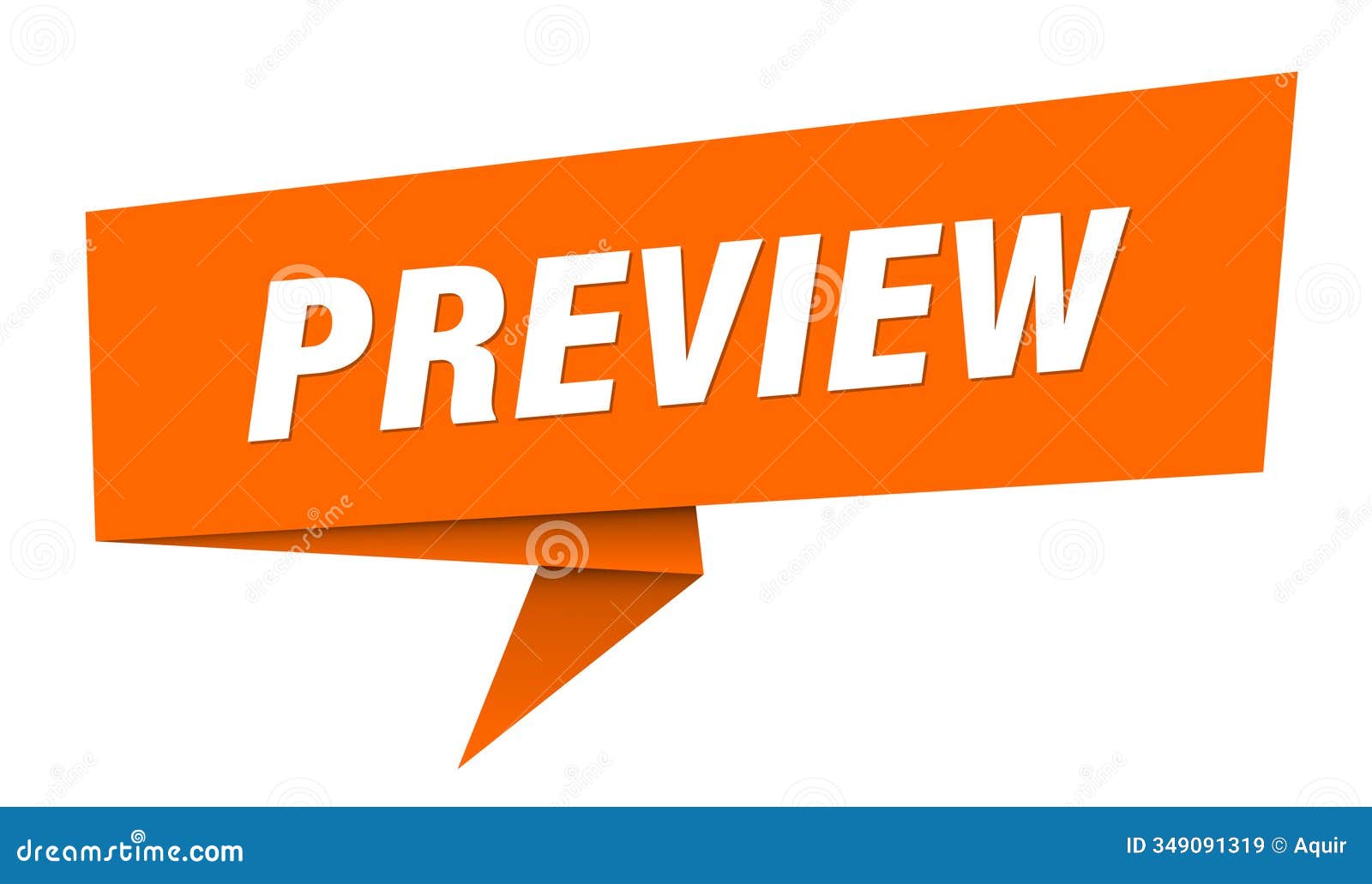 Preview Banner. Preview Speech Bubble, Label, Sticker, Sign Template ...