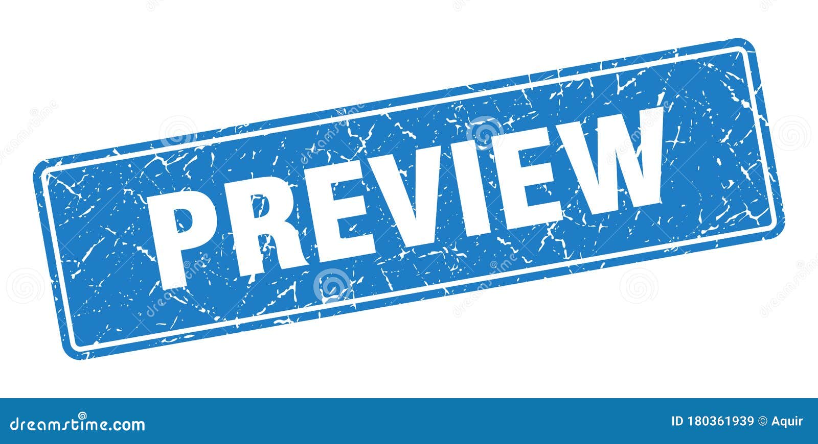 Preview Sign. Preview Grunge Stamp Stock Vector - Illustration of blue ...