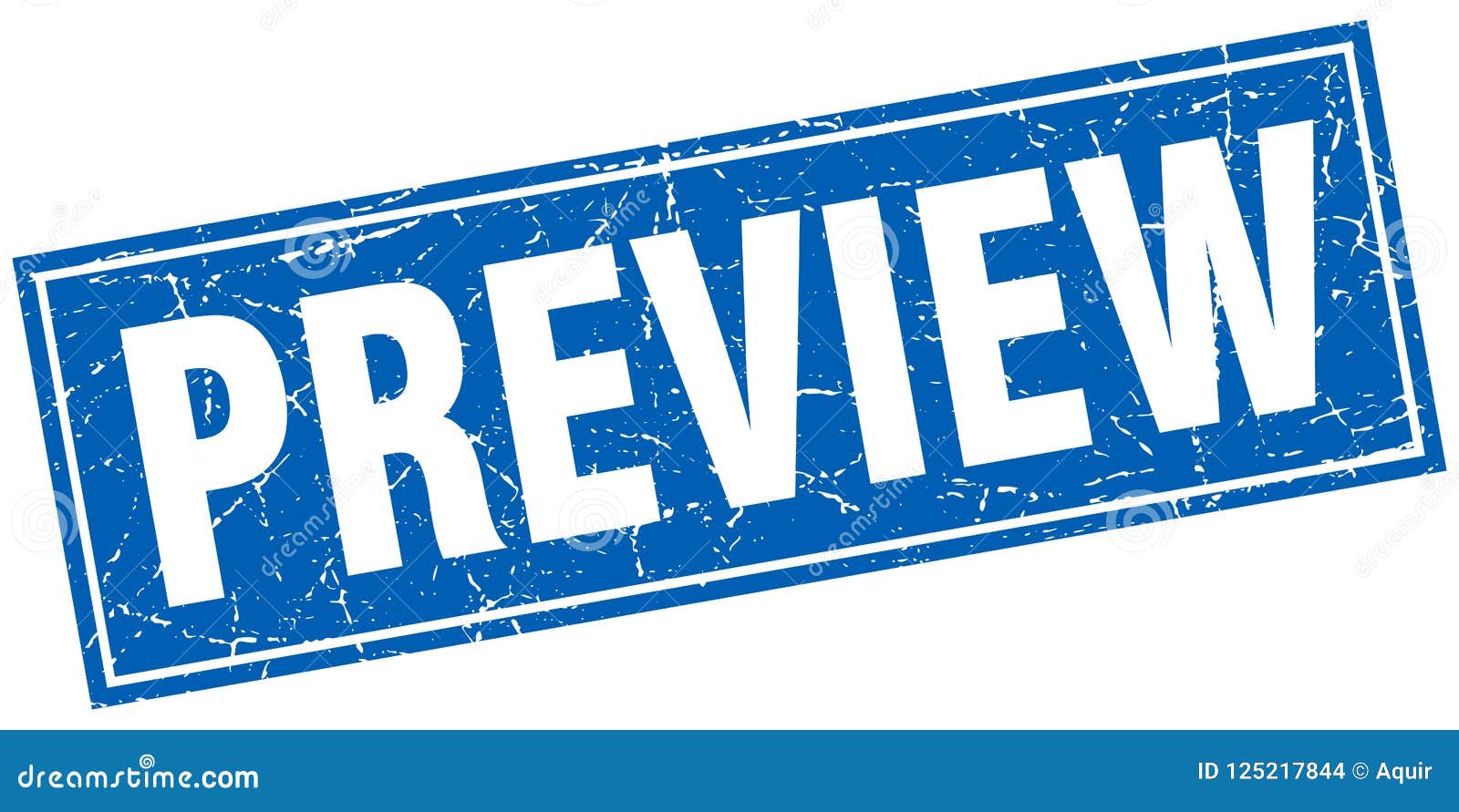 Preview stamp stock vector. Illustration of scratched - 125217844