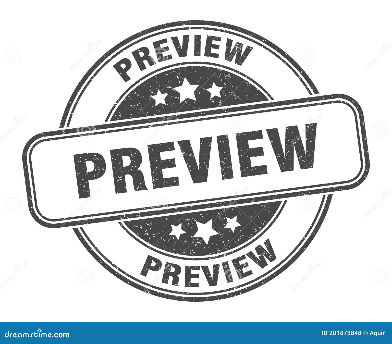 Preview Stamp. Preview Round Grunge Sign Stock Vector - Illustration of ...