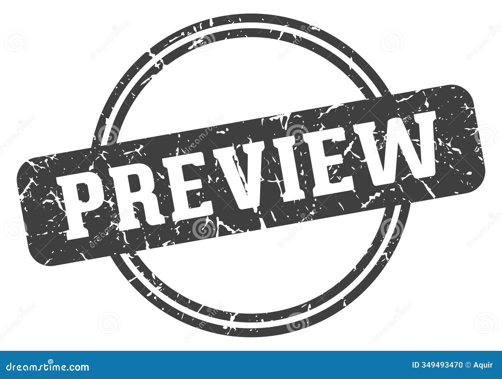 Preview stamp stock vector. Illustration of vector, graphic - 349493470