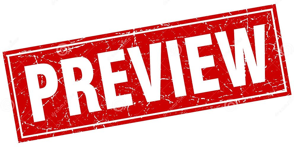 Preview stamp stock vector. Illustration of square, vintage - 125010209