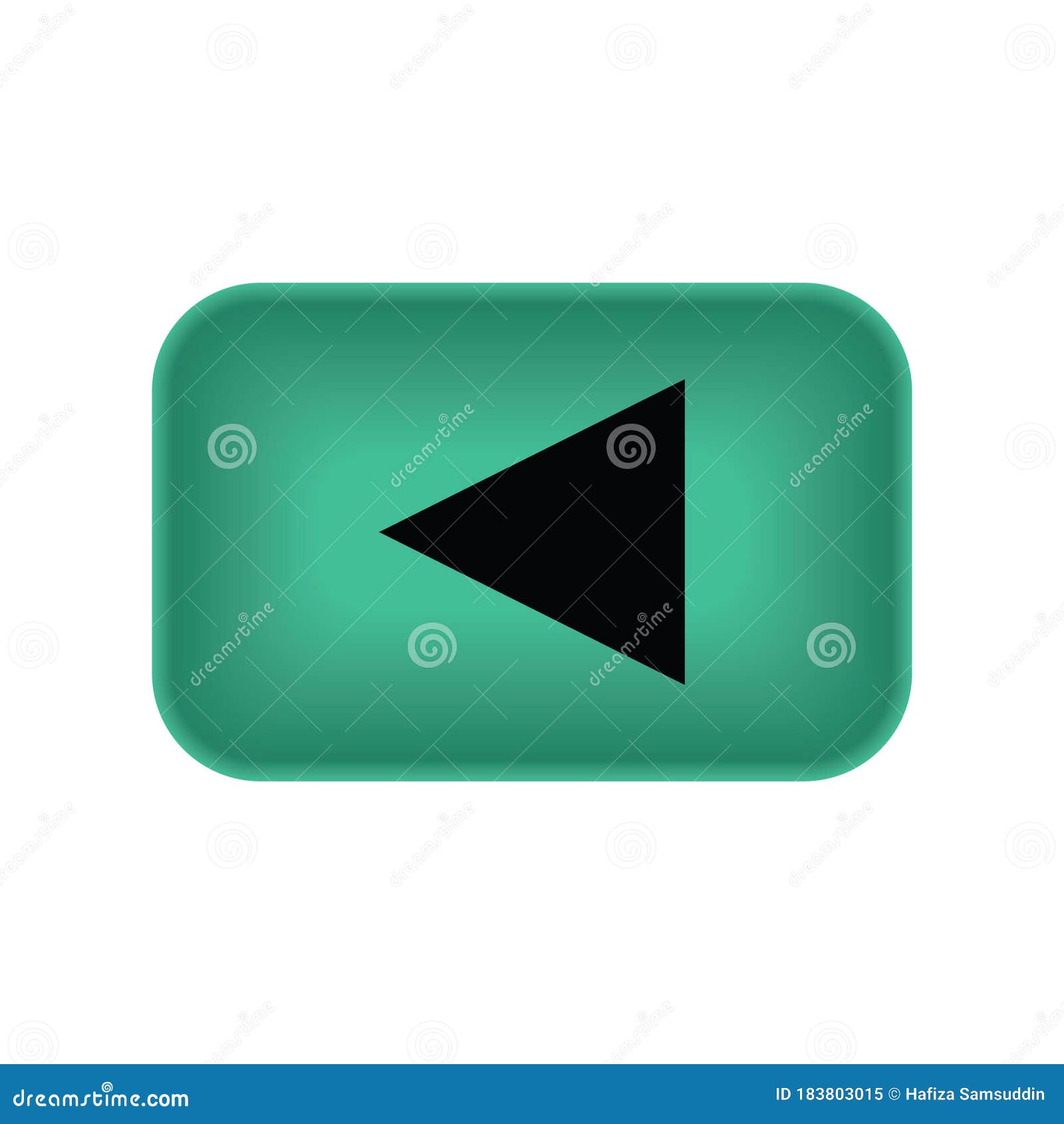 Previous Button. Vector Illustration Decorative Background Design Stock ...