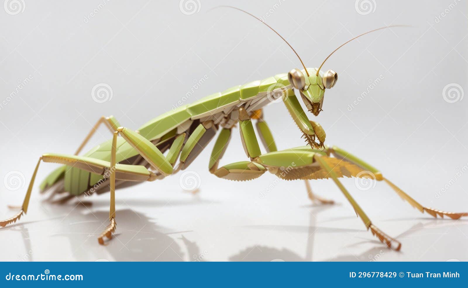 Preying Mantis Insect stock image. Image of preying - 296778429