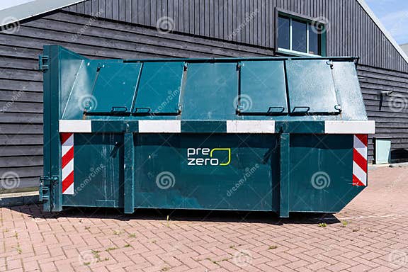 PreZero roll-off container editorial image. Image of trash - 323785480