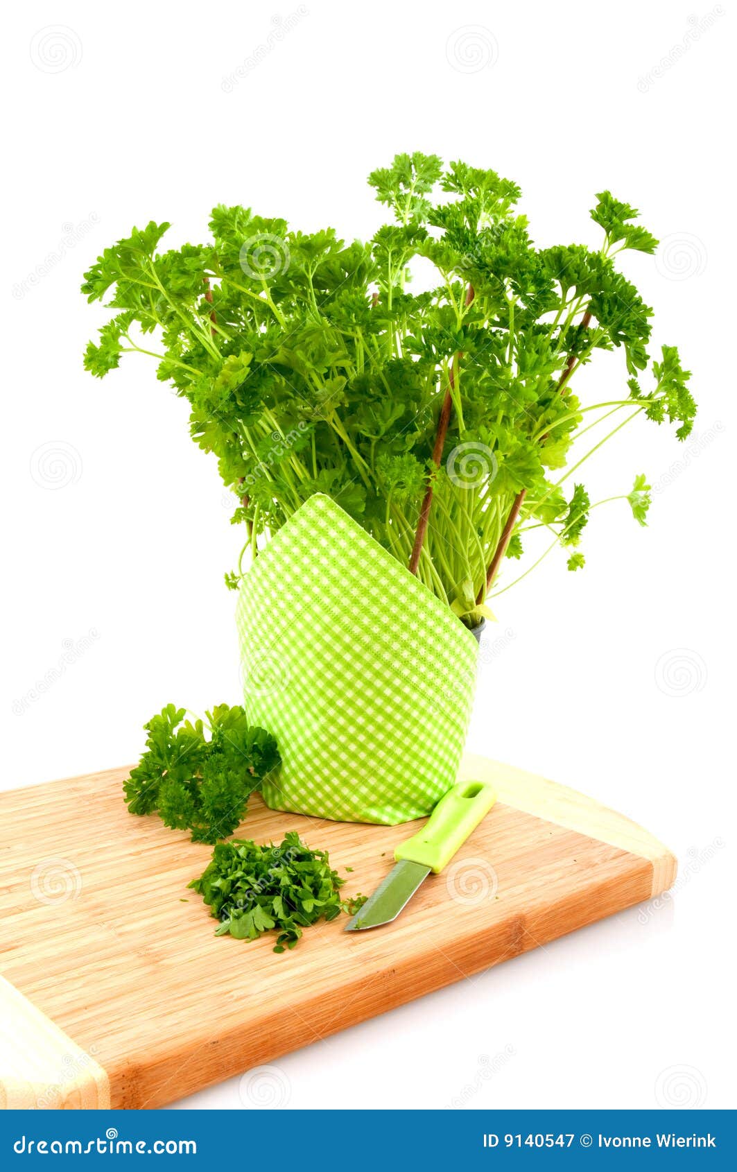 Prezzemolo immagine stock. Immagine di vaso, taglio, pianta - 9140547