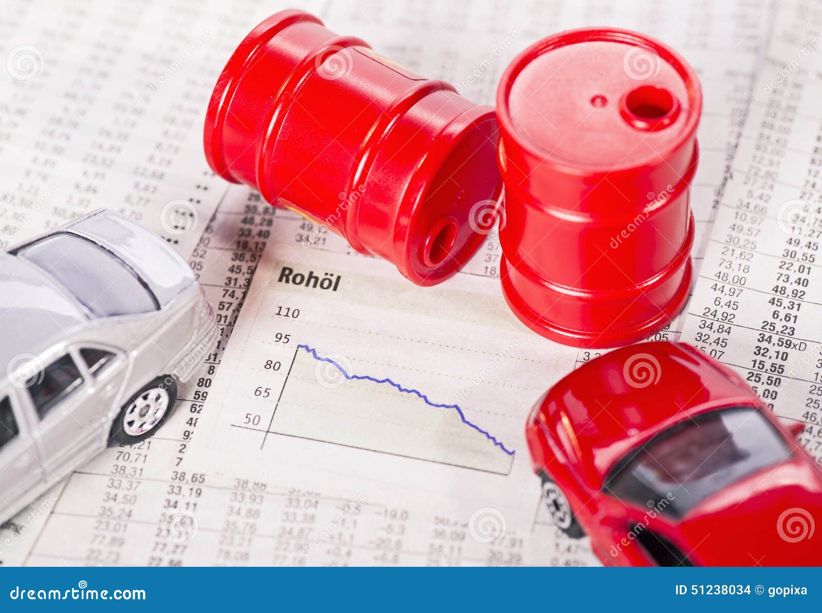 Prezzo Basso Per Petrolio Greggio Fotografia Stock - Immagine di grezzo ...