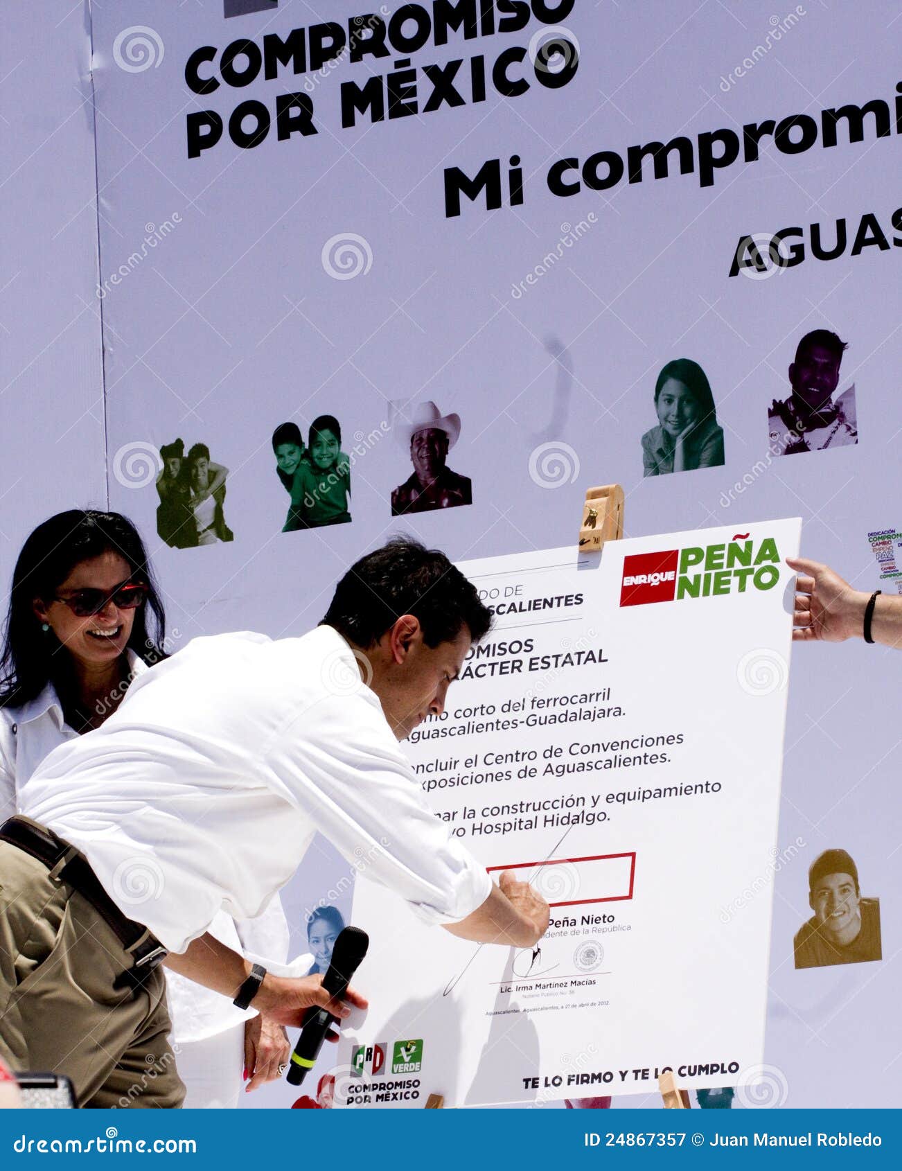 PRI Candidate for President of Mexico Editorial Photography - Image of ...