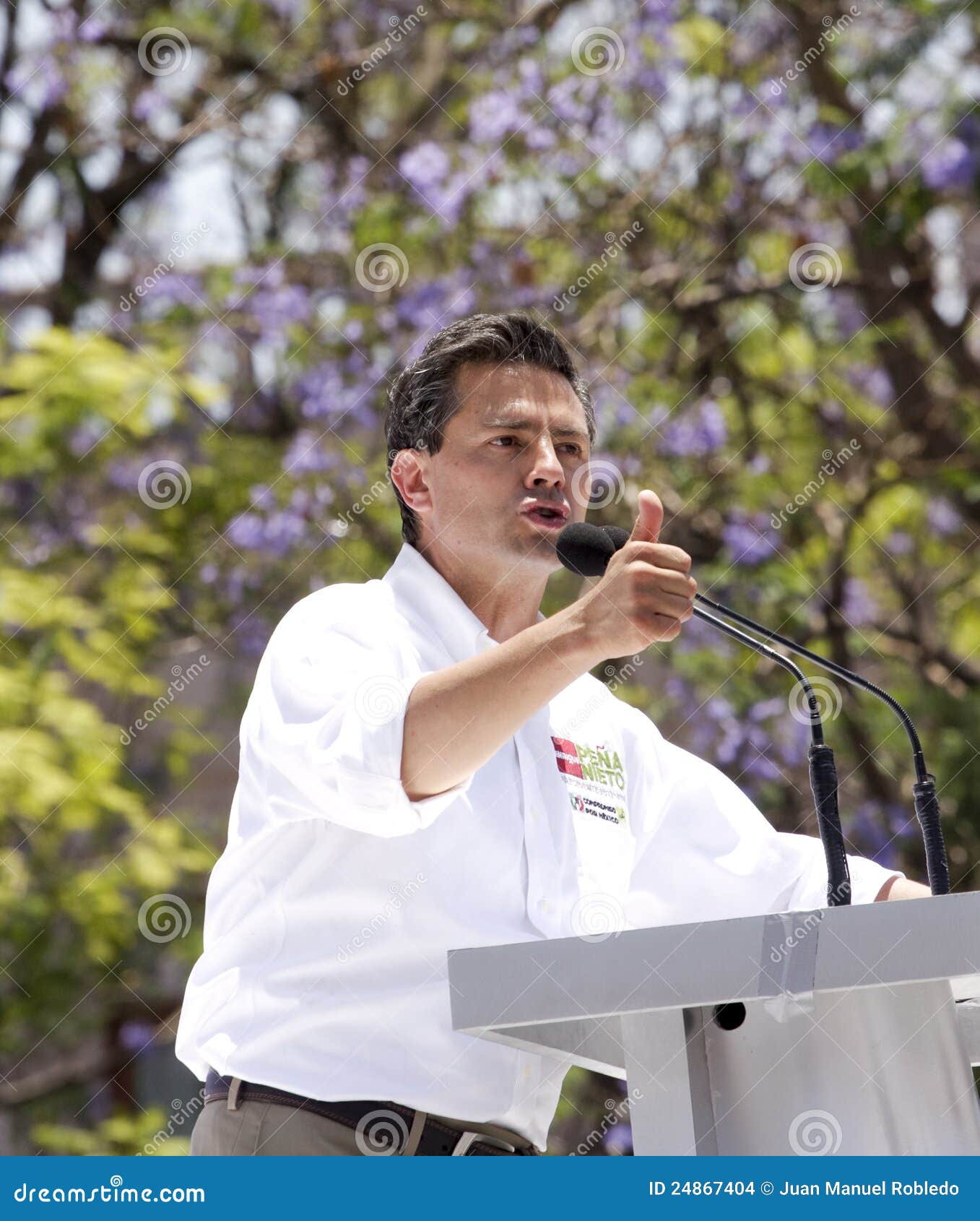 PRI Candidate for President of Mexico Editorial Stock Image - Image of ...