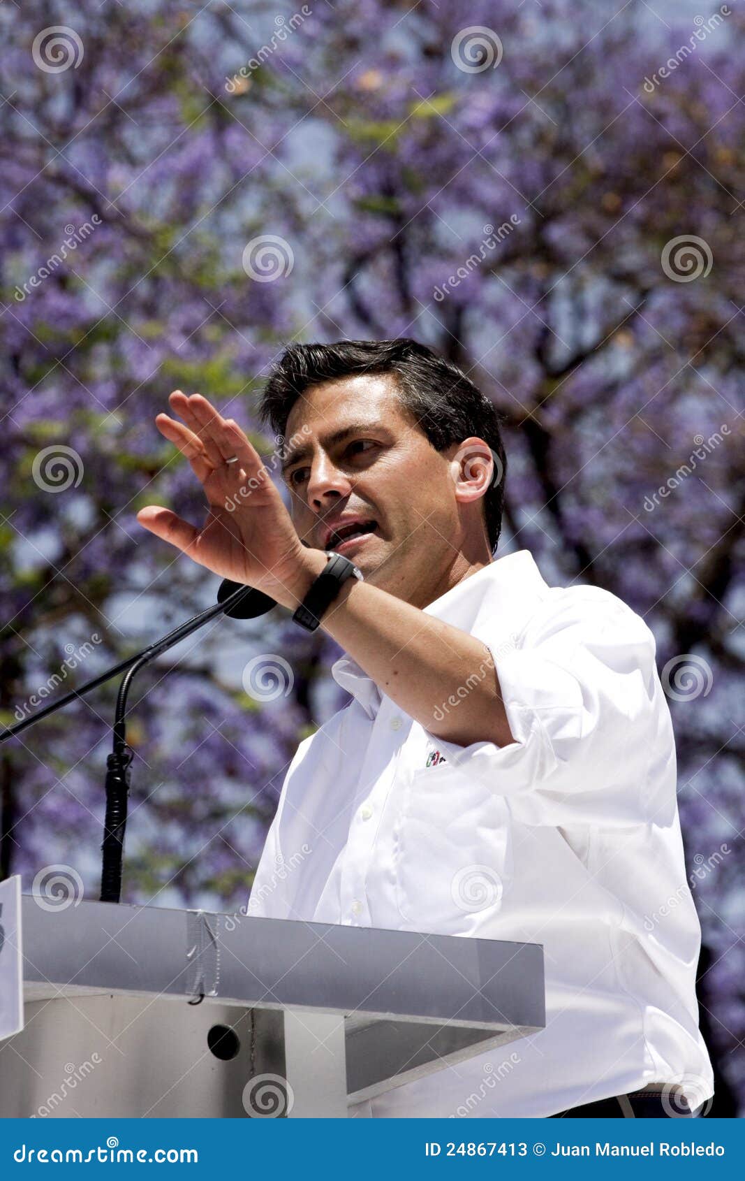 PRI Candidate for President of Mexico Editorial Stock Photo - Image of ...