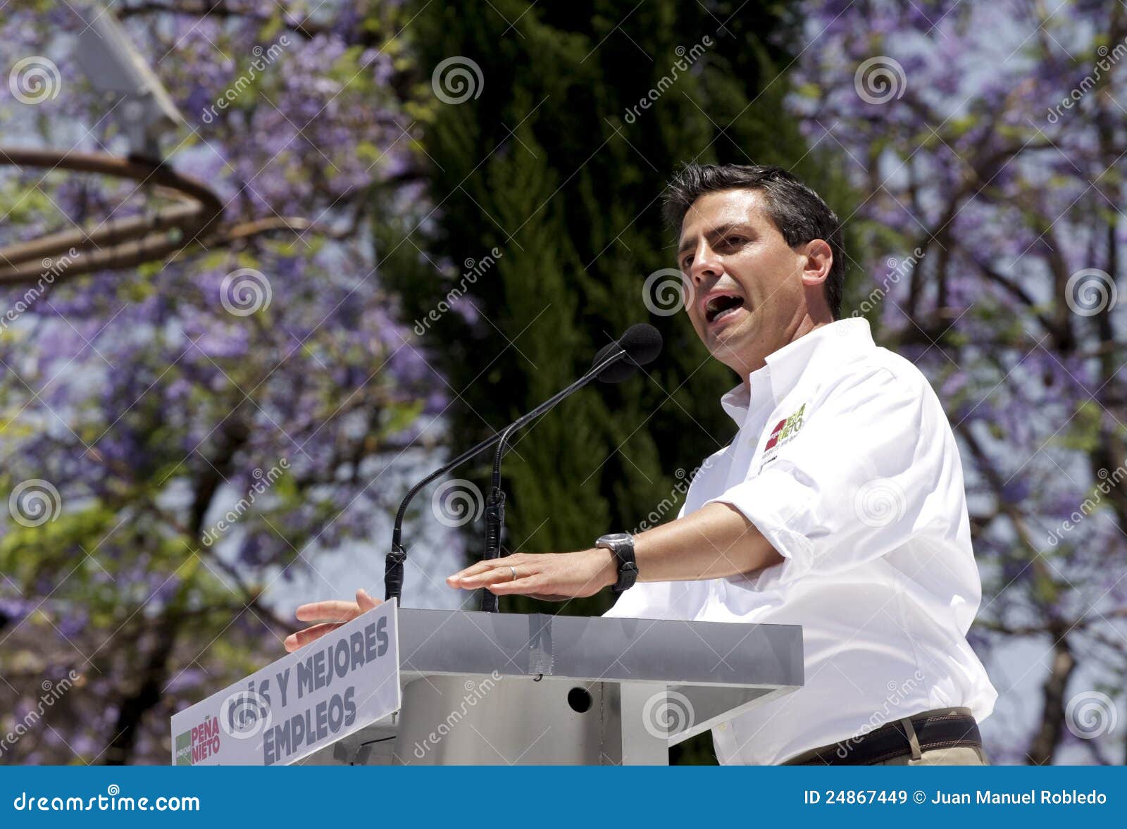 PRI Candidate for President of Mexico Editorial Stock Image - Image of ...