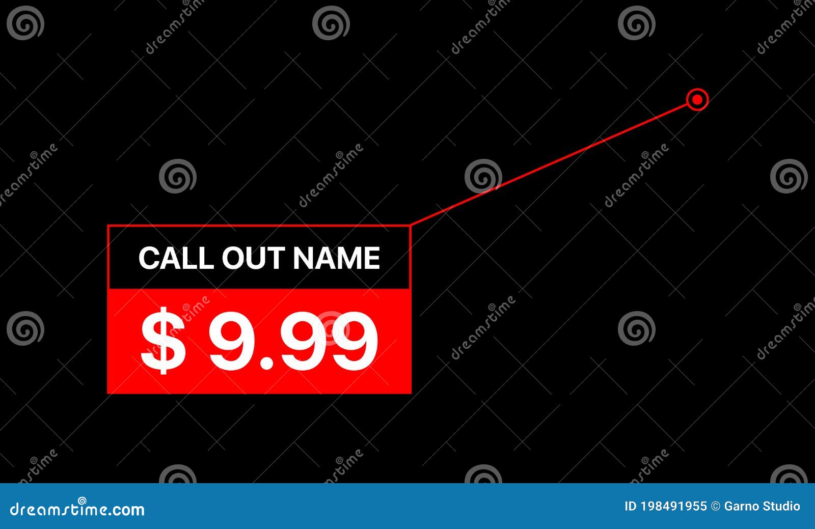 Price Callout. Callout Title. Textbox Stock Vector - Illustration of ...