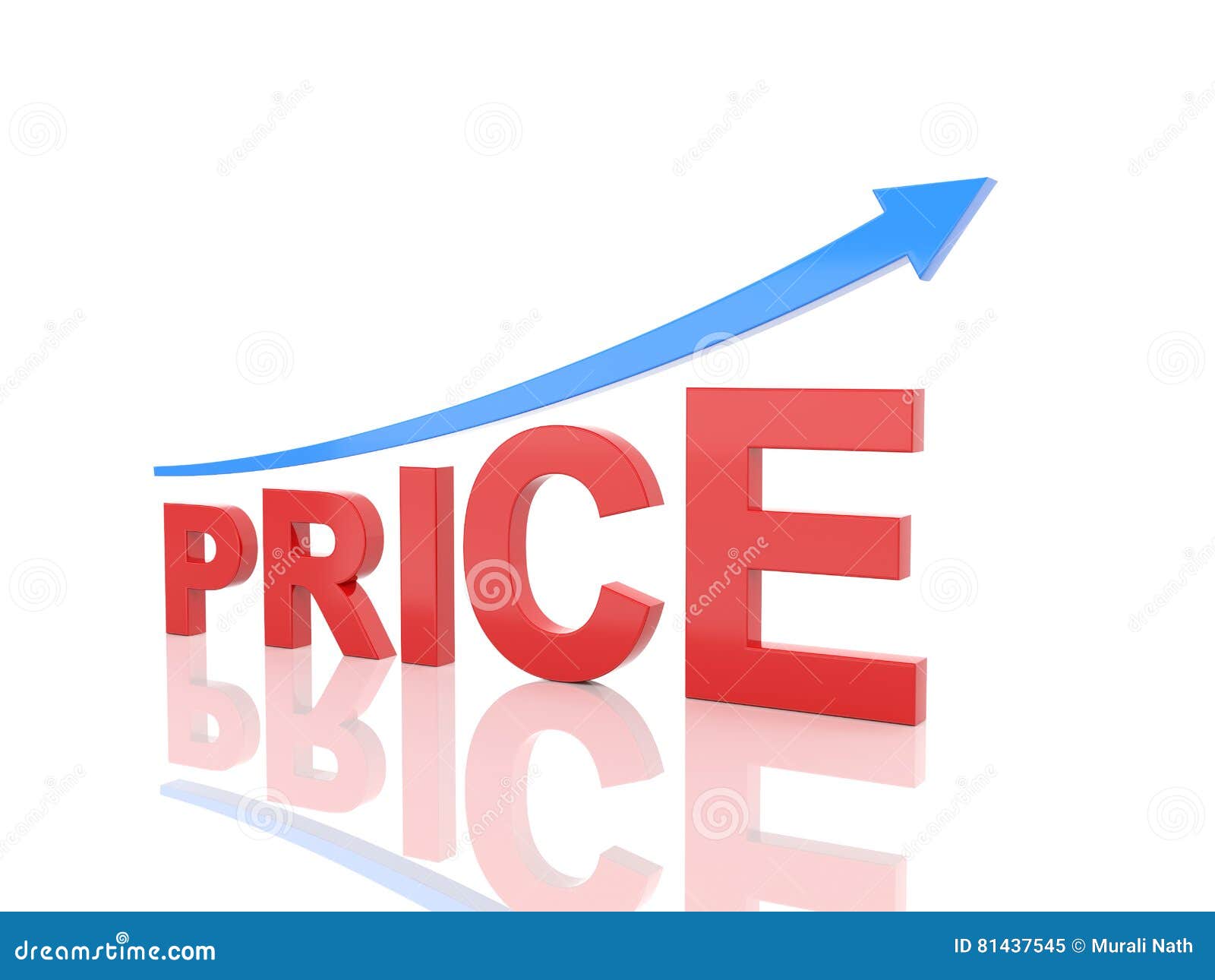 Price Concept - 3D Rendering Image Stock Illustration - Illustration of ...