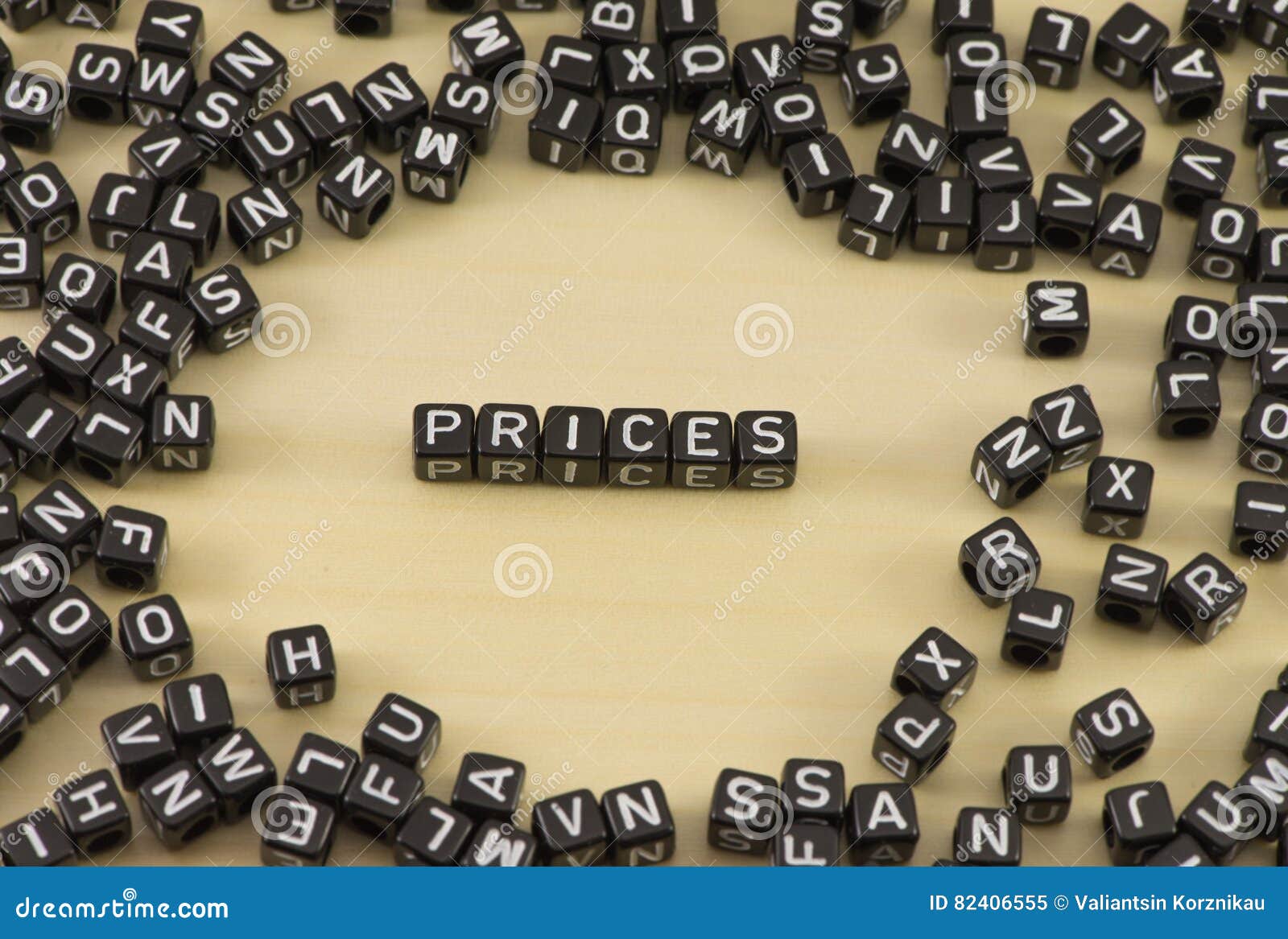 The price stock image. Image of closeup, cubes, business - 82406555