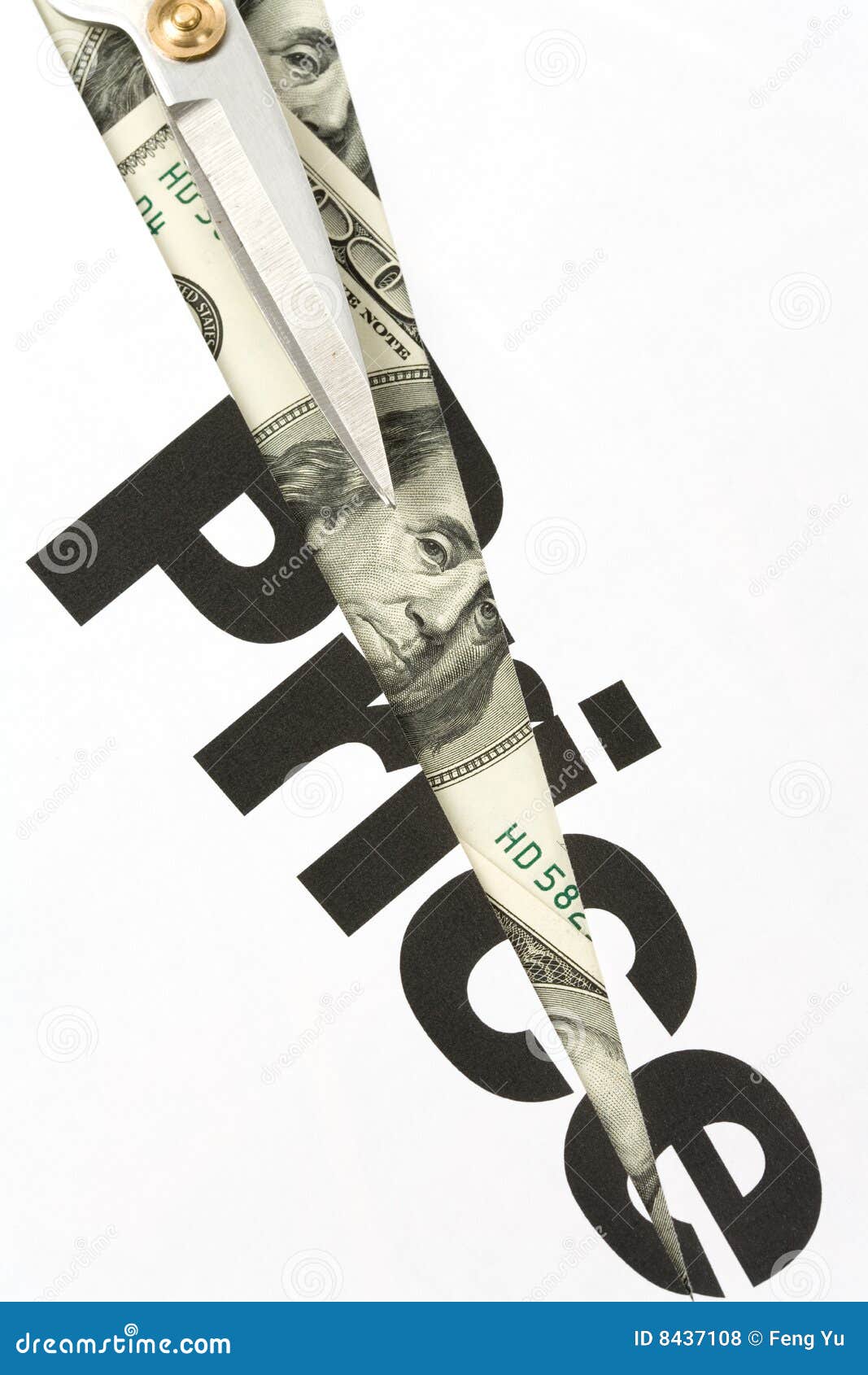 Price Cut stock photo. Image of finance, money, cutting - 8437108
