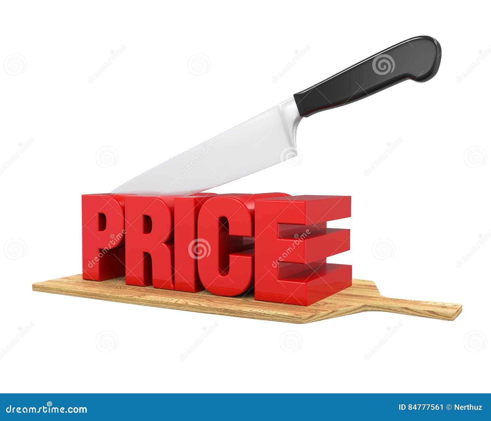 Price Cuts Concept stock illustration. Illustration of cost - 84777561
