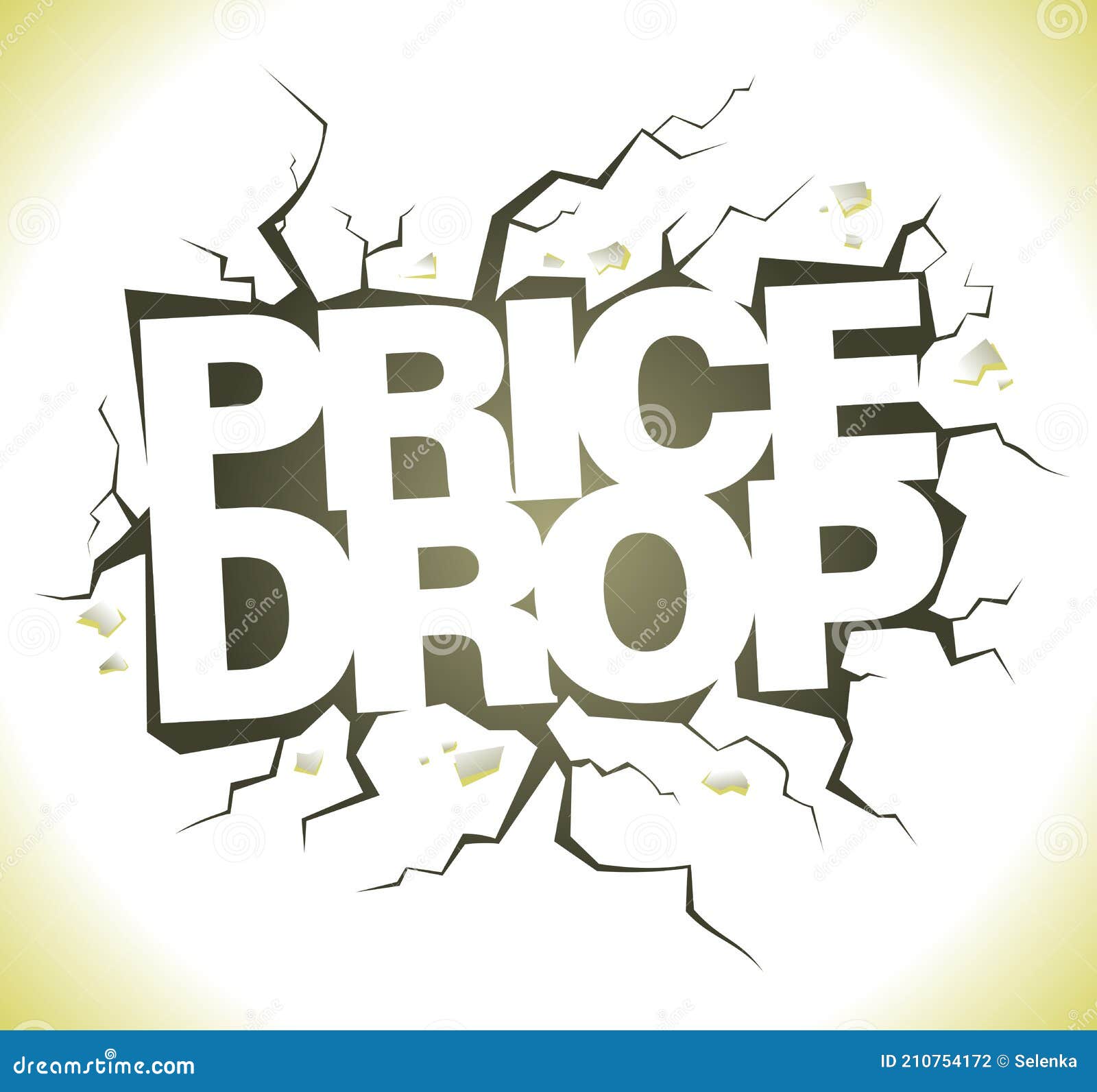 Price Drop Icon, Lower Cost Reduction. Loss Market Sale Concept ...
